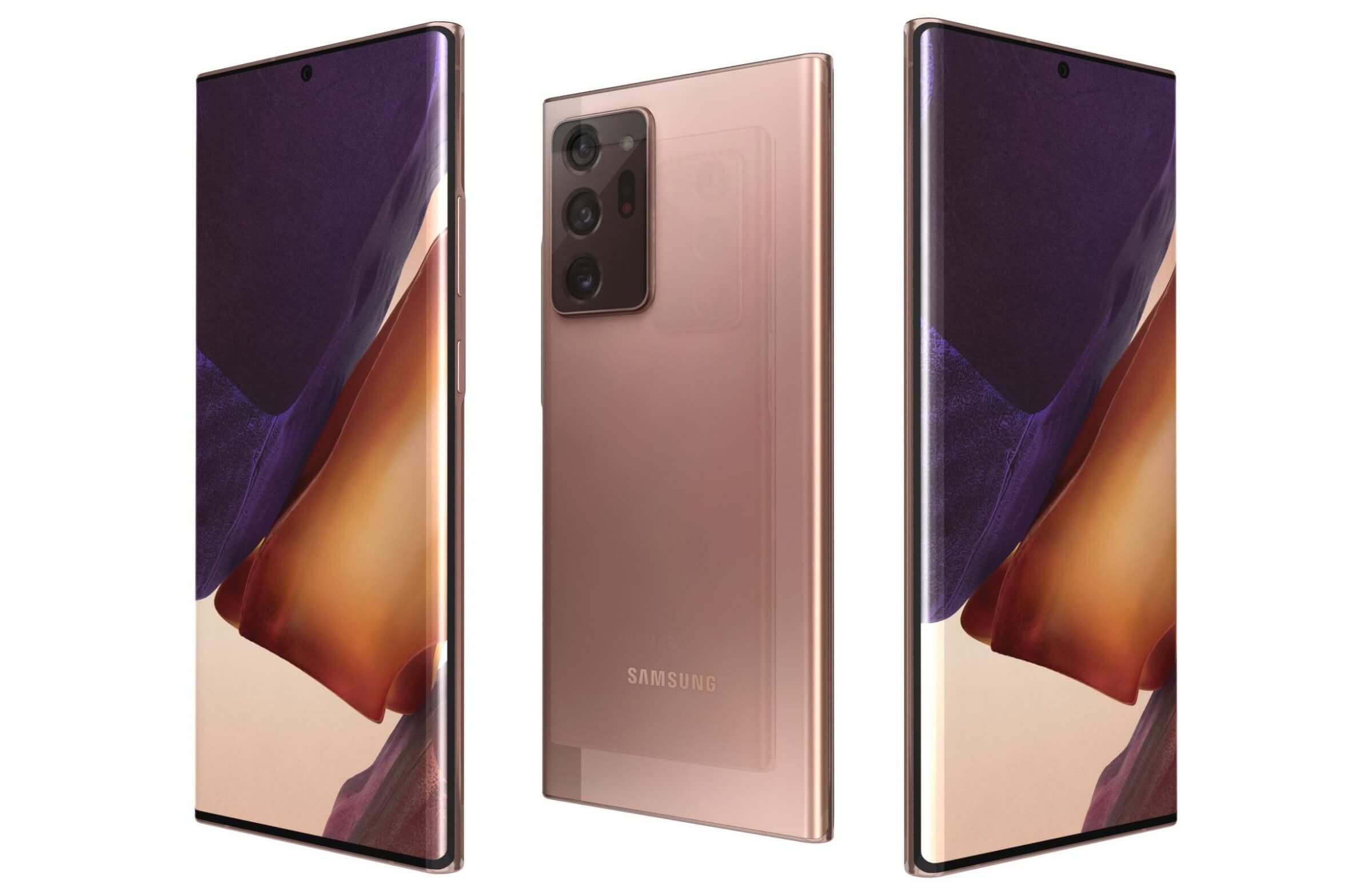 Samsung Galaxy Note20 Ultra All Colors - 3D Model by Rever_Art