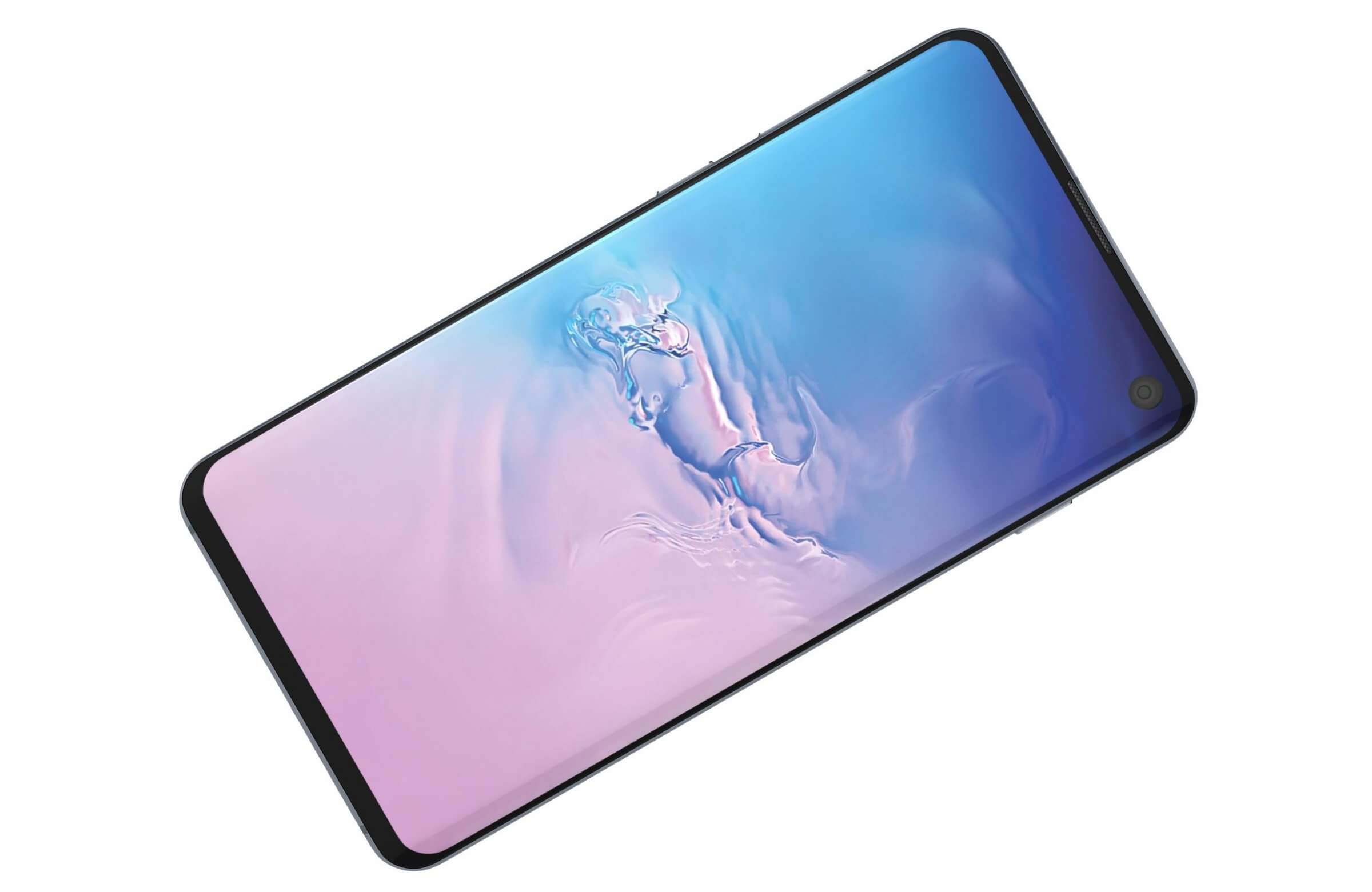 Samsung Galaxy S10 Prism Blue - 3D Model by Rever_Art