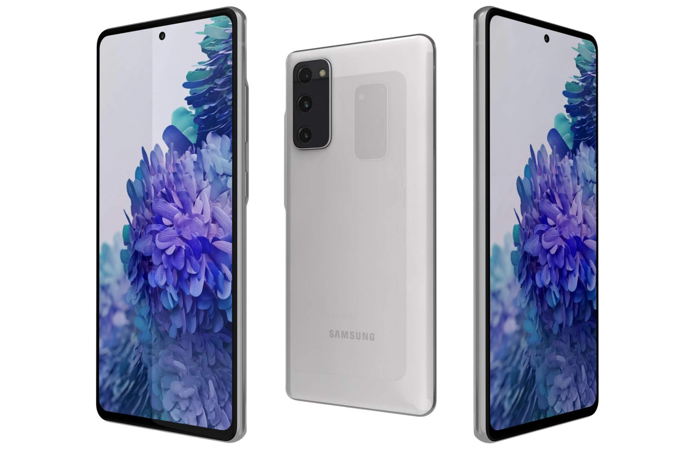 Samsung Galaxy S20 FE All Colors - 3D Model by Rever_Art