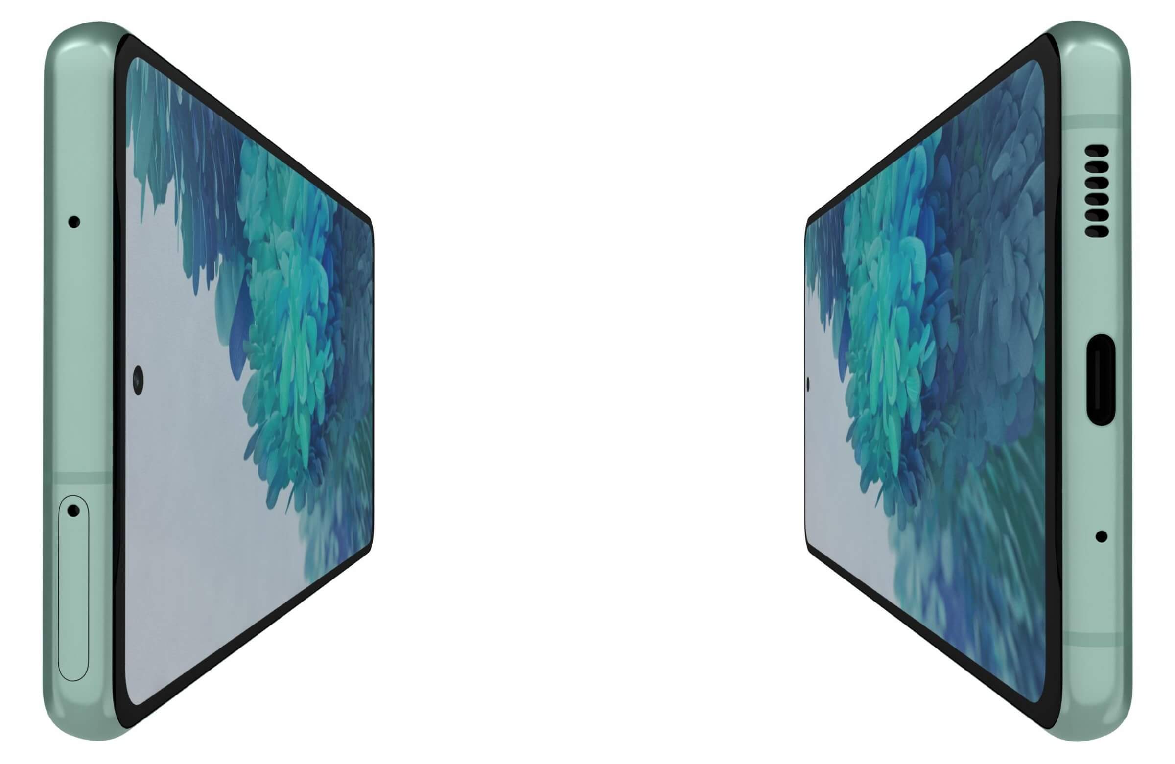 Samsung Galaxy S20 FE Cloud Mint - 3D Model by Rever_Art