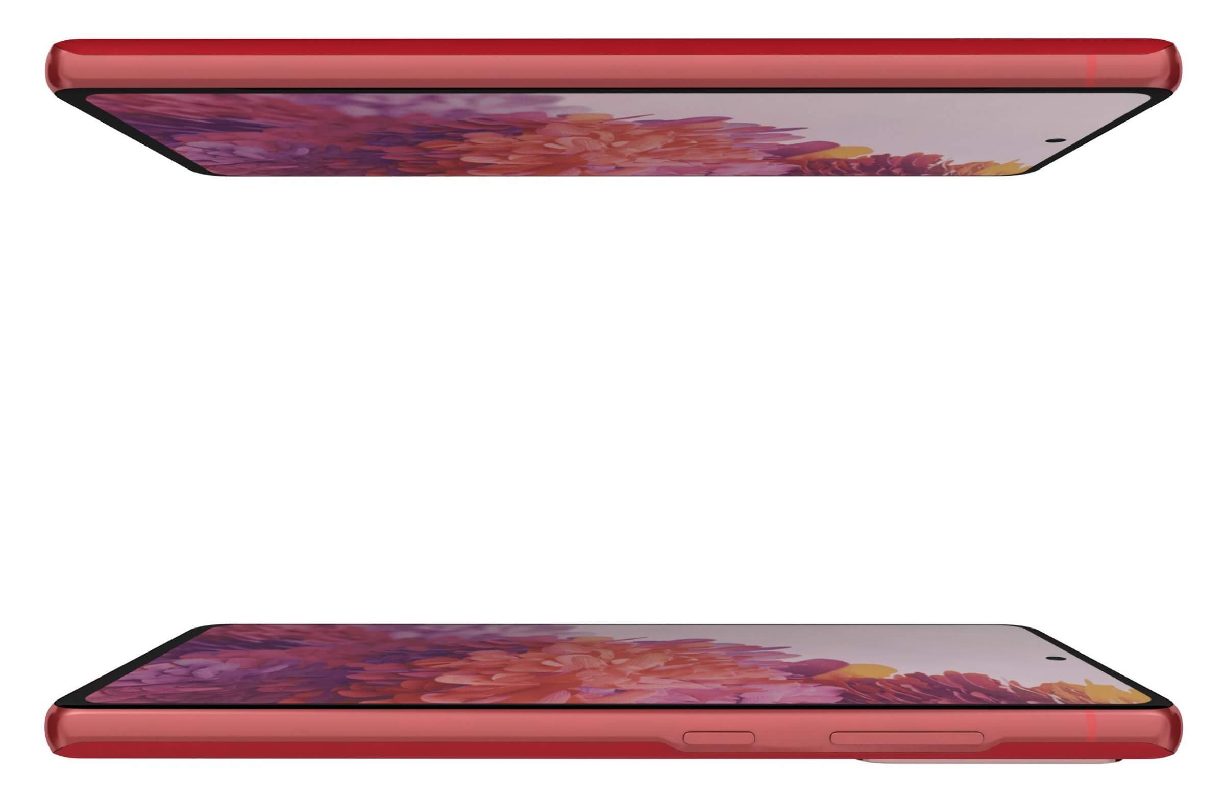 Samsung Galaxy S20 FE Cloud Red - 3D Model by Rever_Art