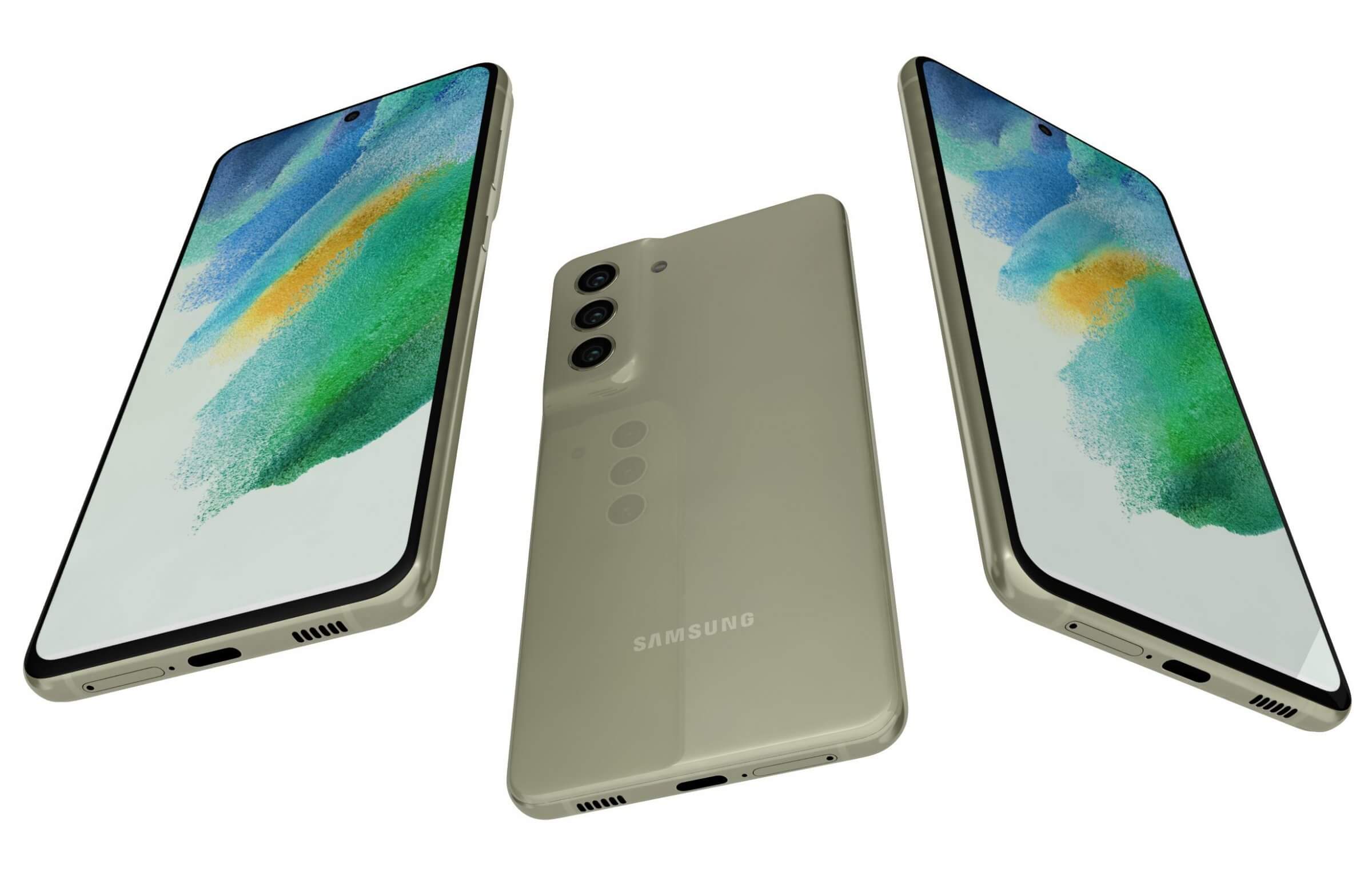 Samsung Galaxy S21 FE 5G All Colors - 3D Model by Rever_Art