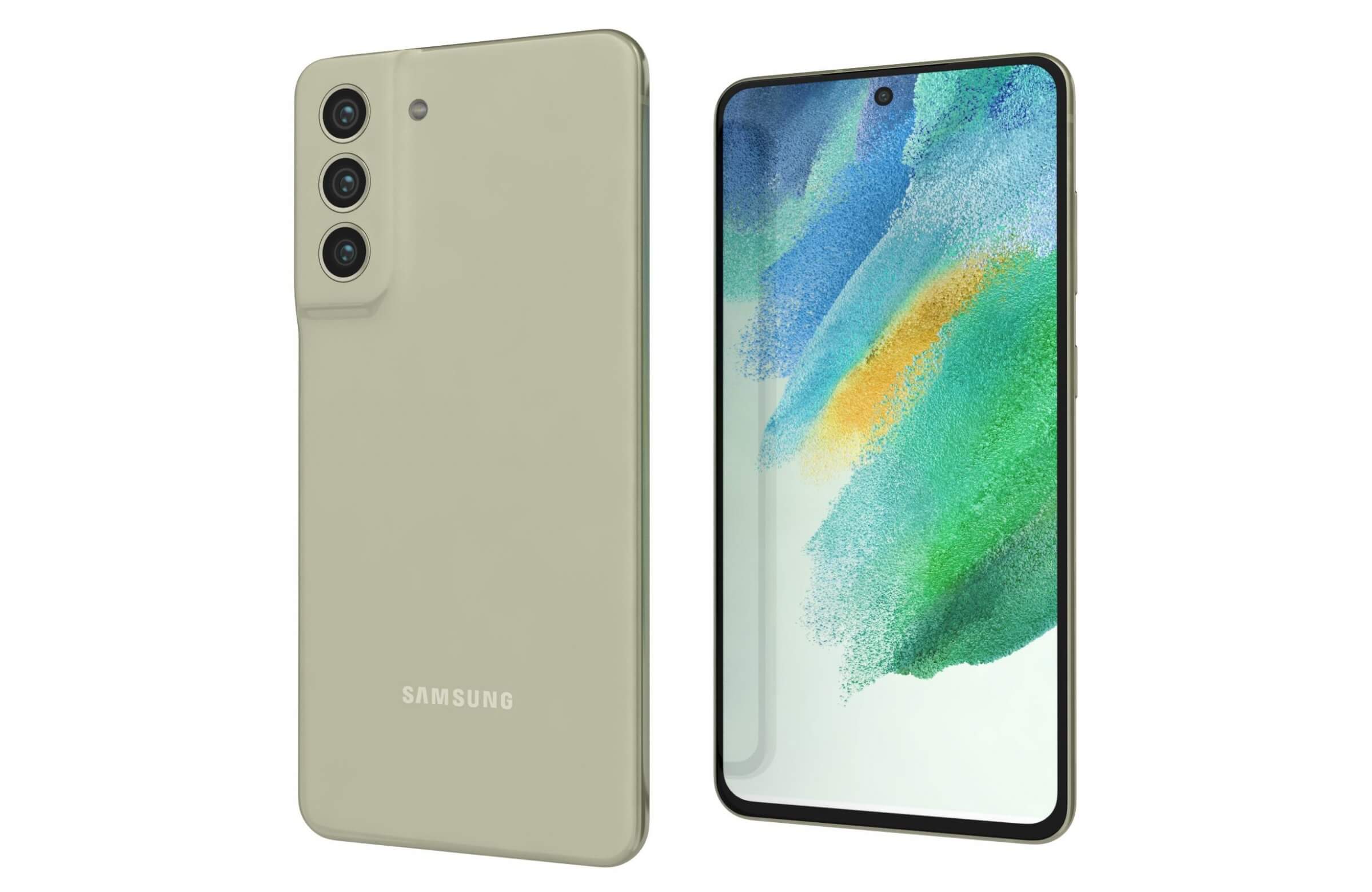 Samsung Galaxy S21 FE 5G All Colors - 3D Model by Rever_Art