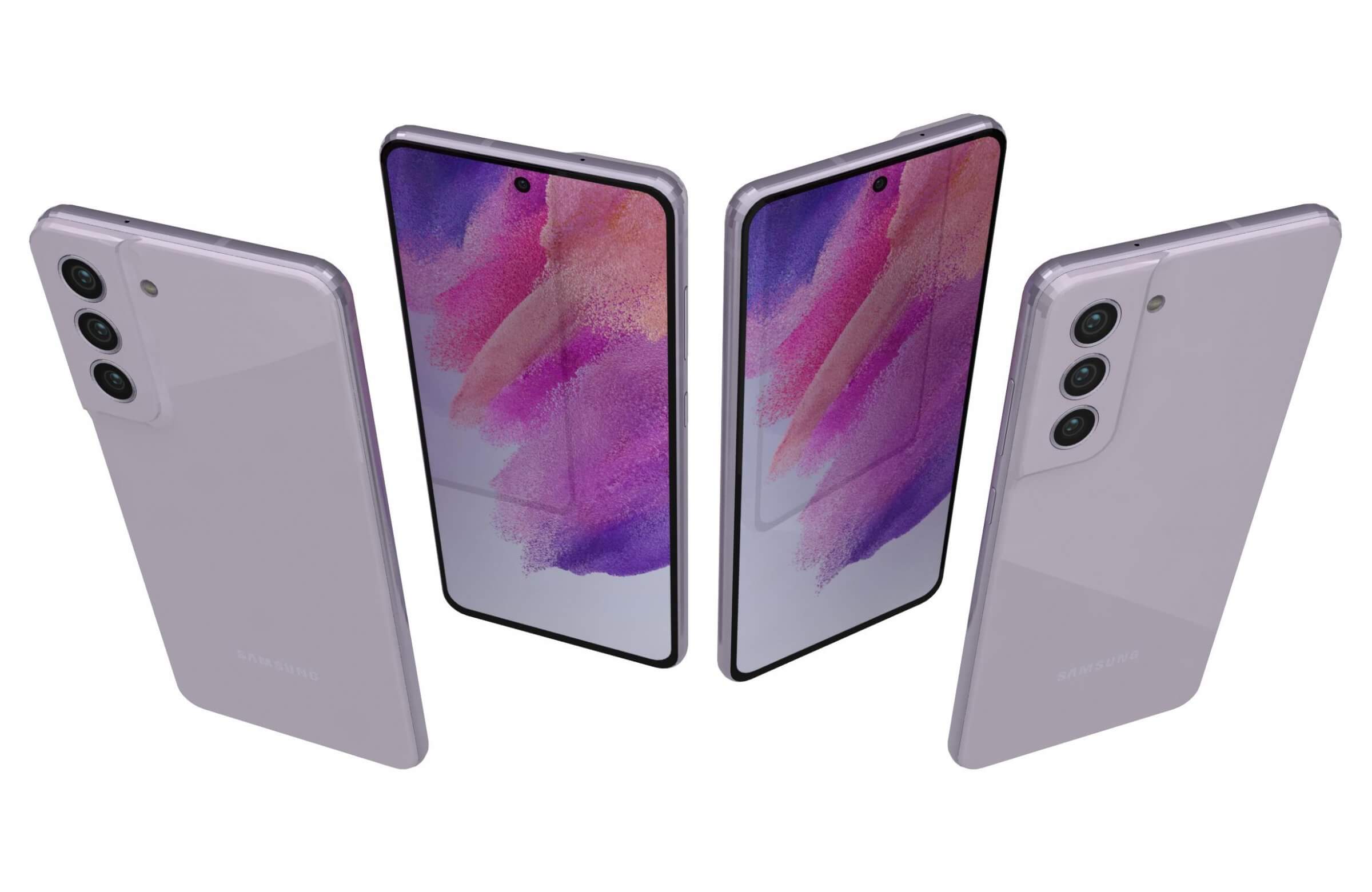 Samsung Galaxy S21 FE 5G All Colors - 3D Model by Rever_Art