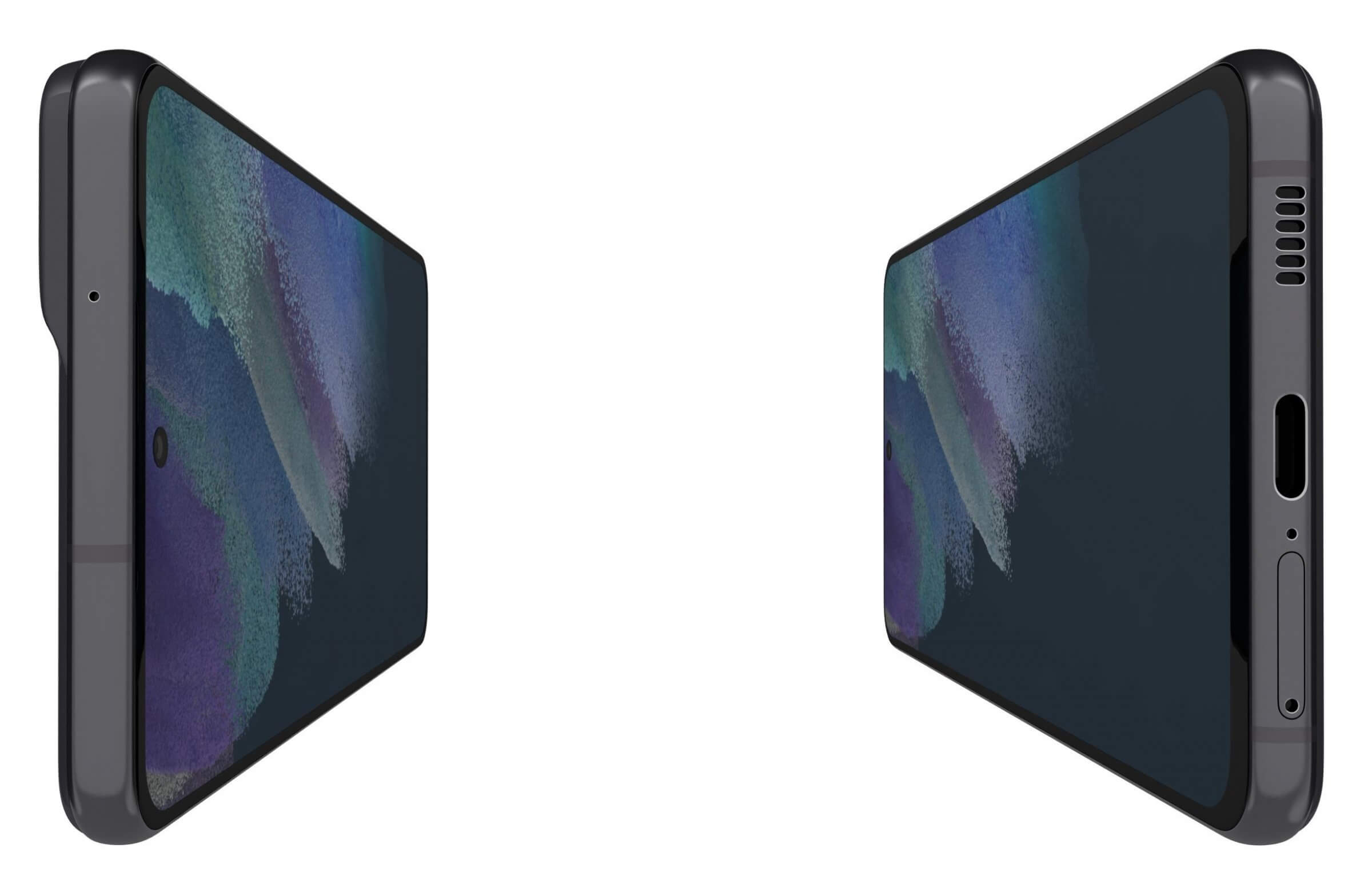 Samsung Galaxy S21 FE 5G Graphite - 3D Model by Rever_Art