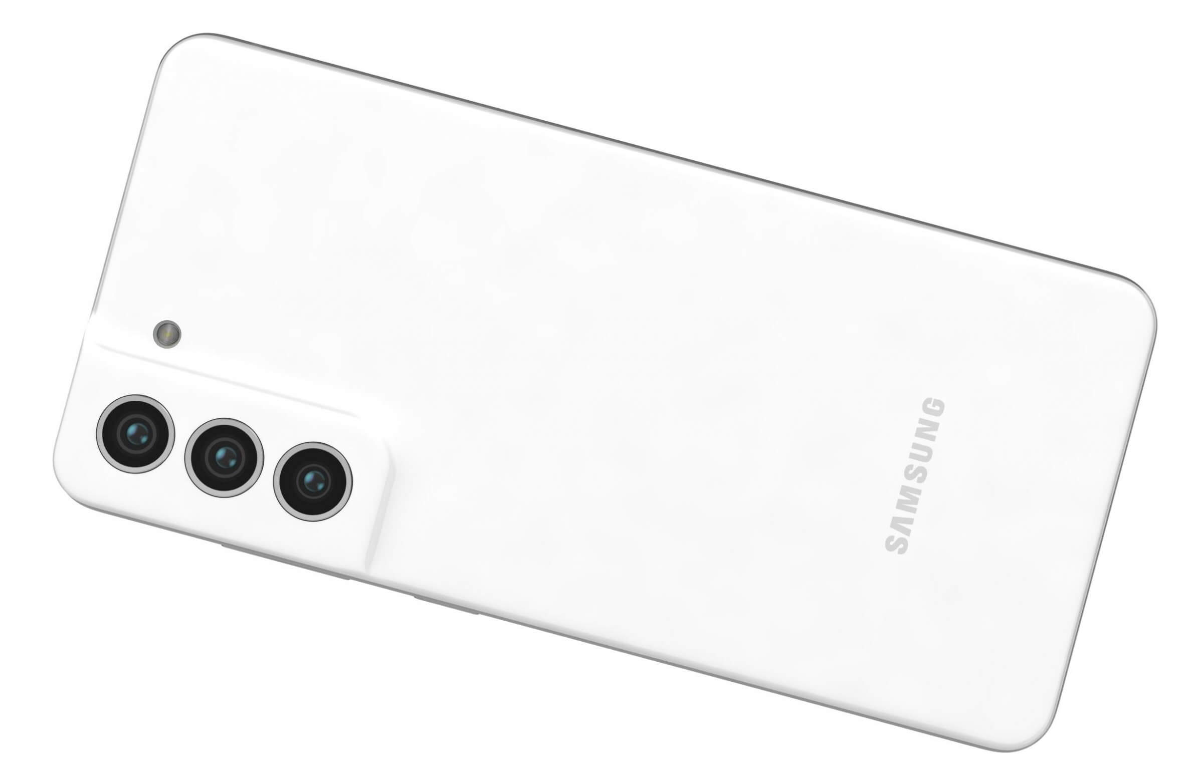 Samsung Galaxy S21 FE 5G White - 3D Model by Rever_Art
