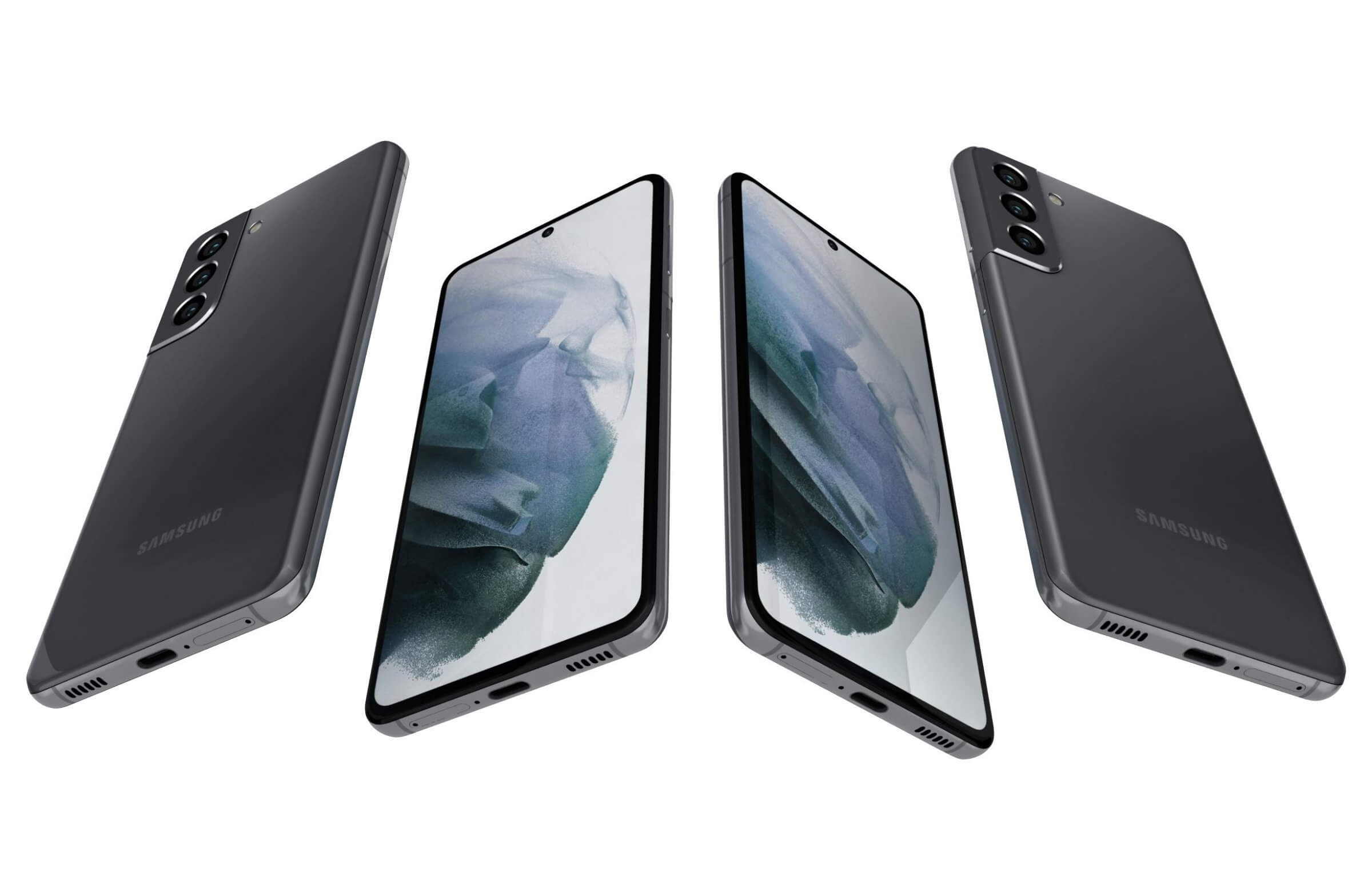 Samsung Galaxy S21 Phantom Gray - 3D Model by Rever_Art