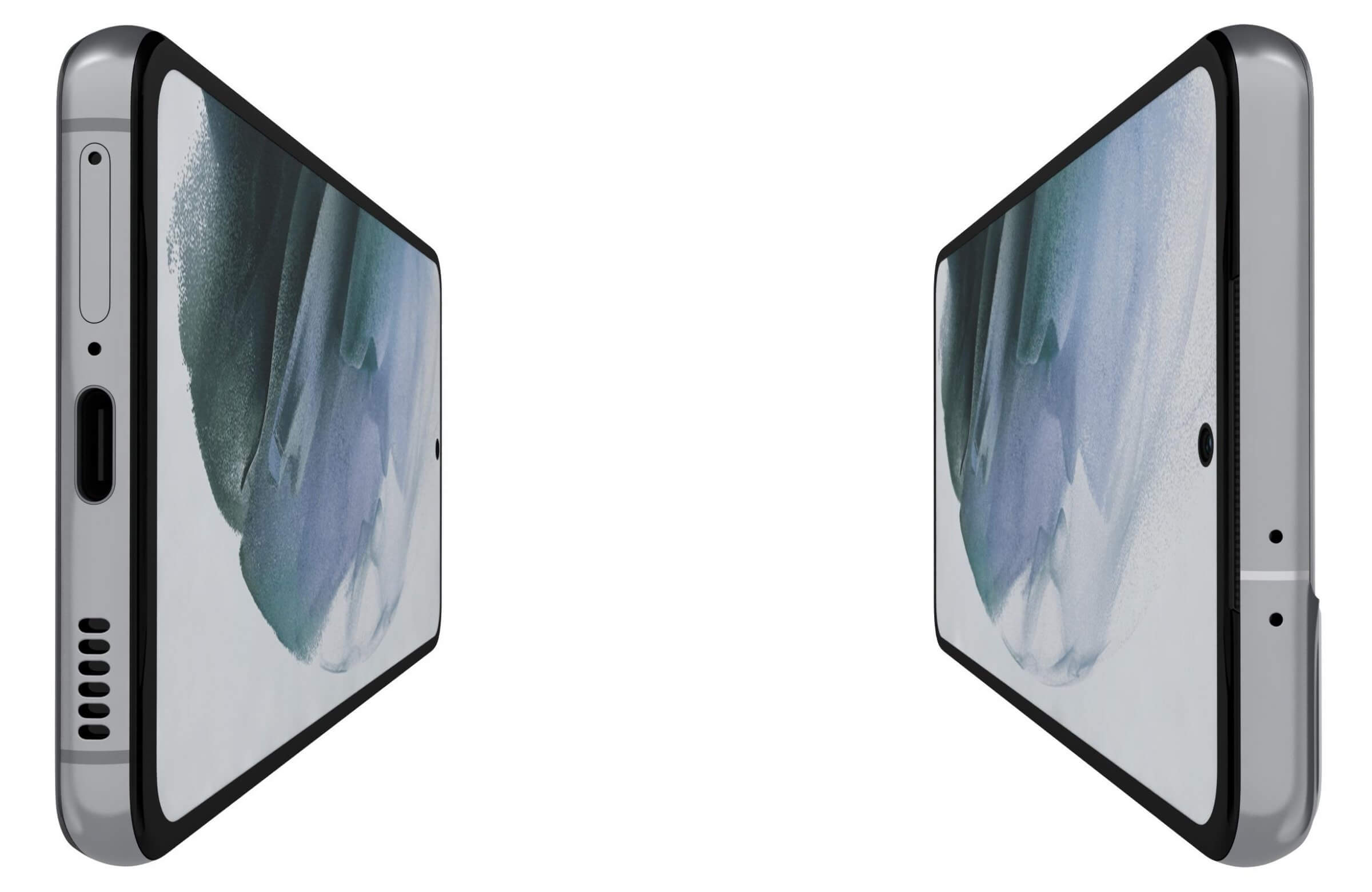 Samsung Galaxy S21 Phantom Gray - 3D Model by Rever_Art