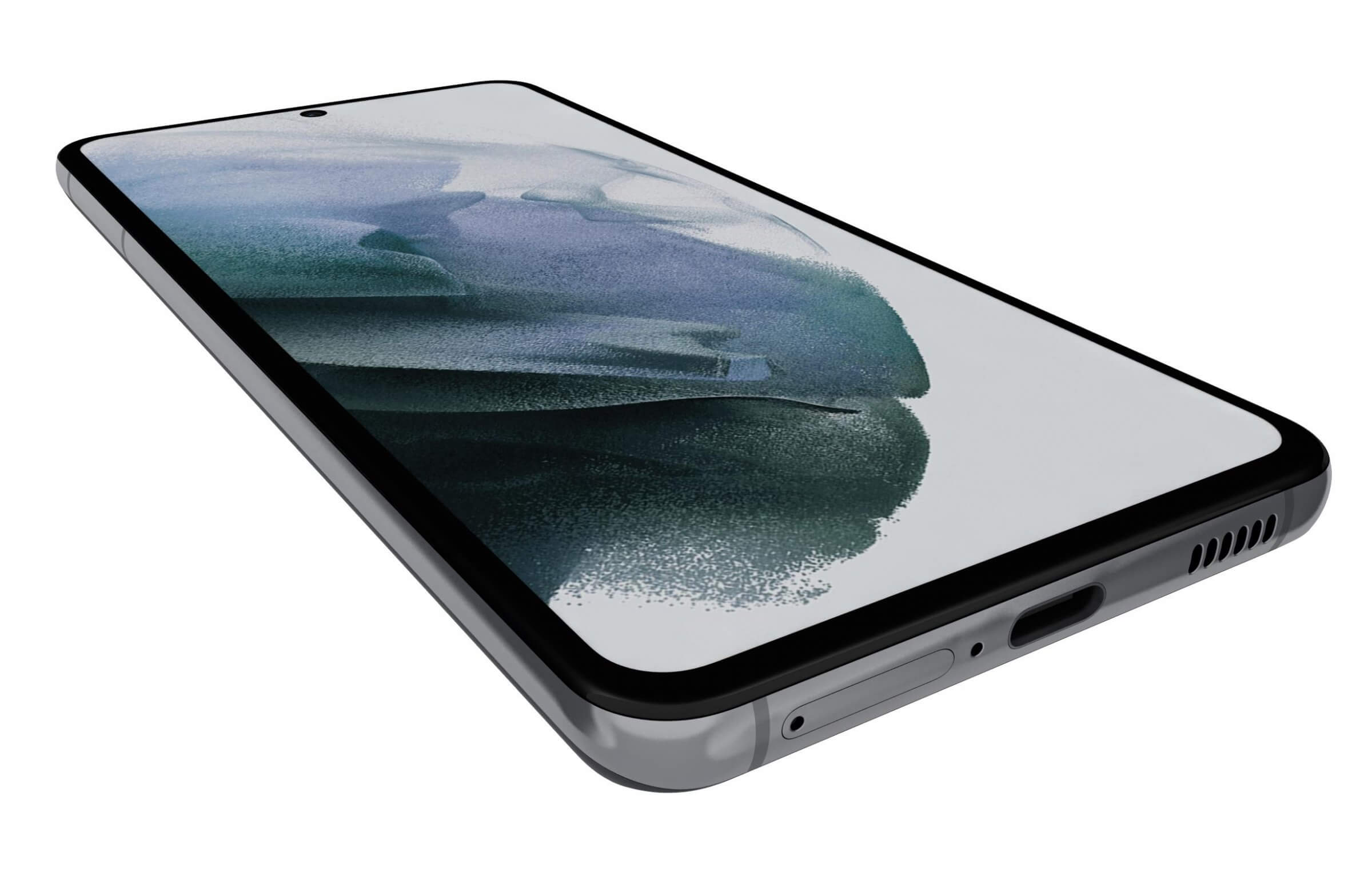 Samsung Galaxy S21 Phantom Gray - 3D Model by Rever_Art