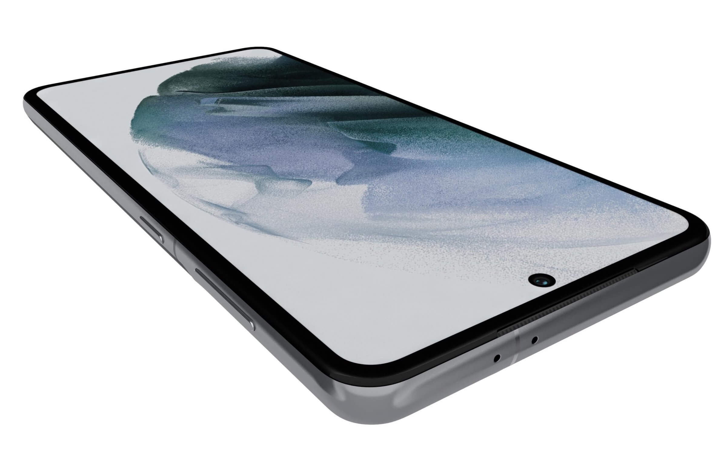 Samsung Galaxy S21 Phantom Gray - 3D Model by Rever_Art