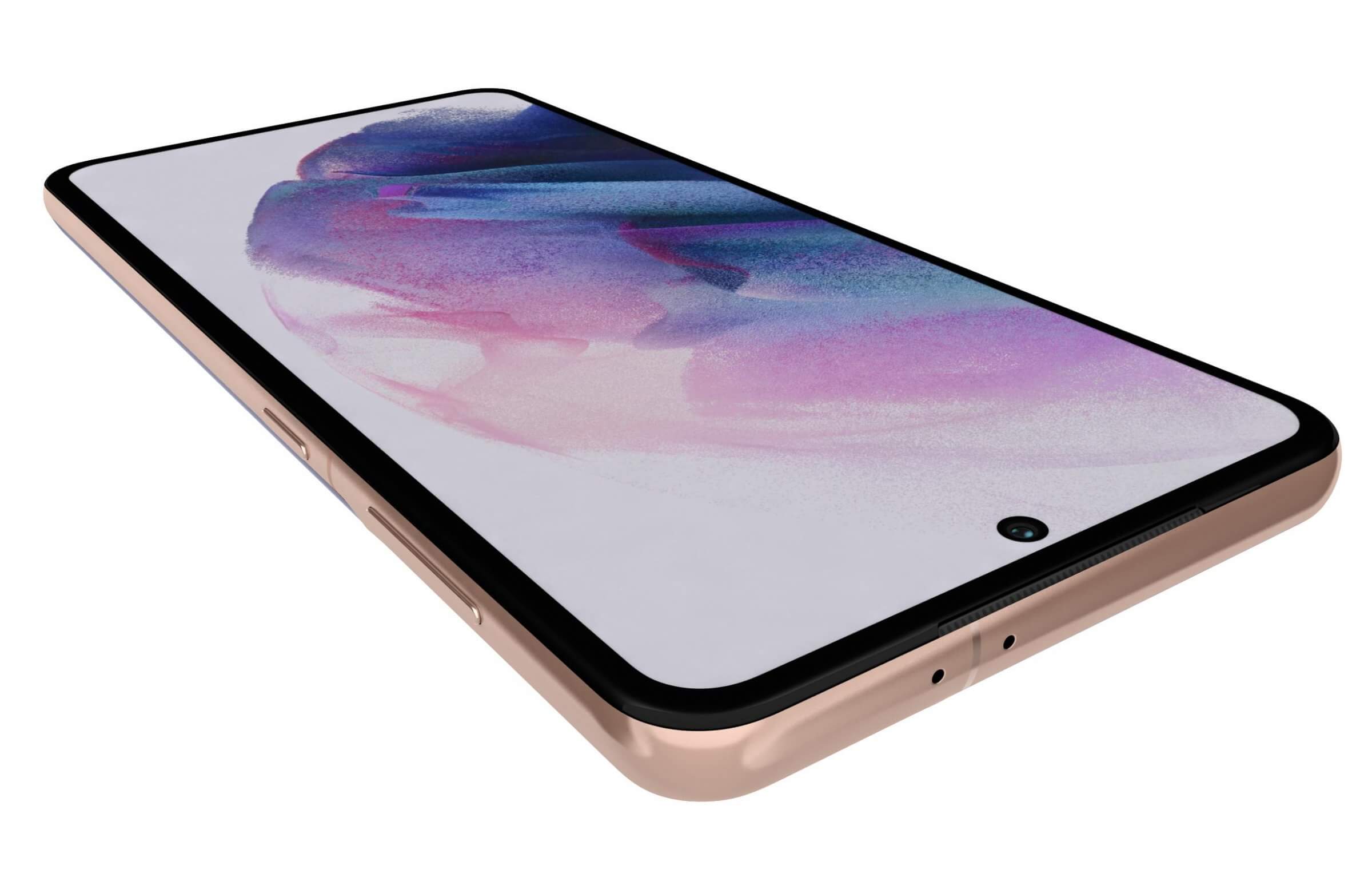 Samsung Galaxy S21 Phantom Violet - 3D Model by Rever_Art