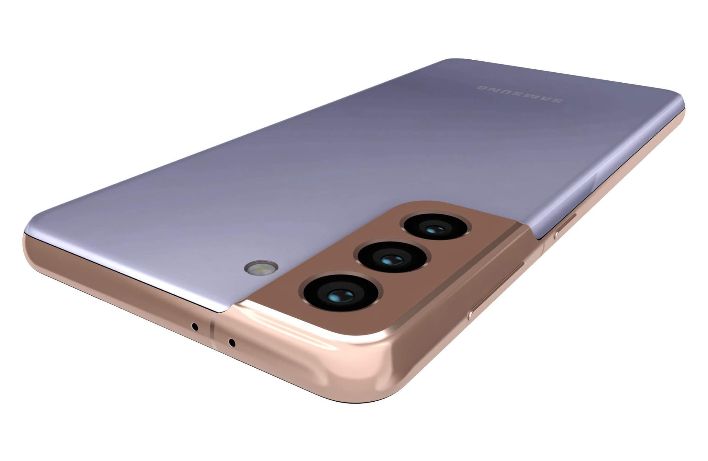 Samsung Galaxy S21 Phantom Violet - 3D Model by Rever_Art