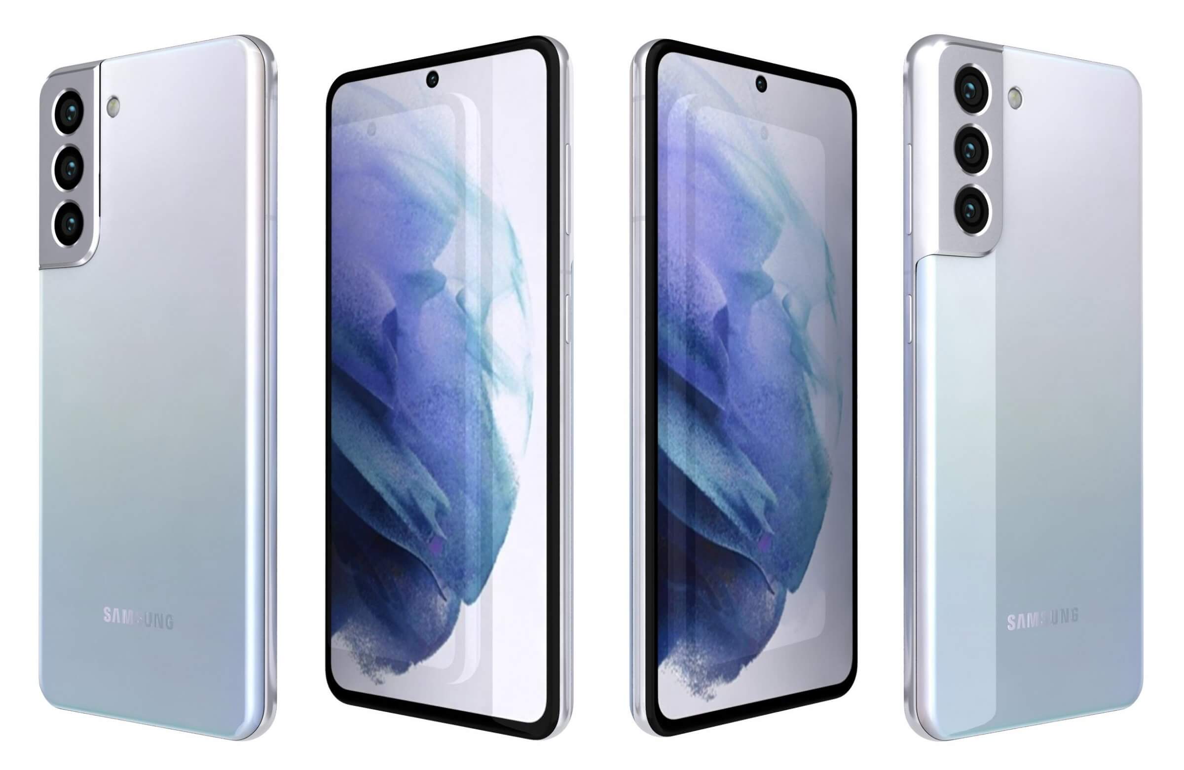 Samsung Galaxy S21 Plus 5G All Colors - 3D Model by Rever_Art