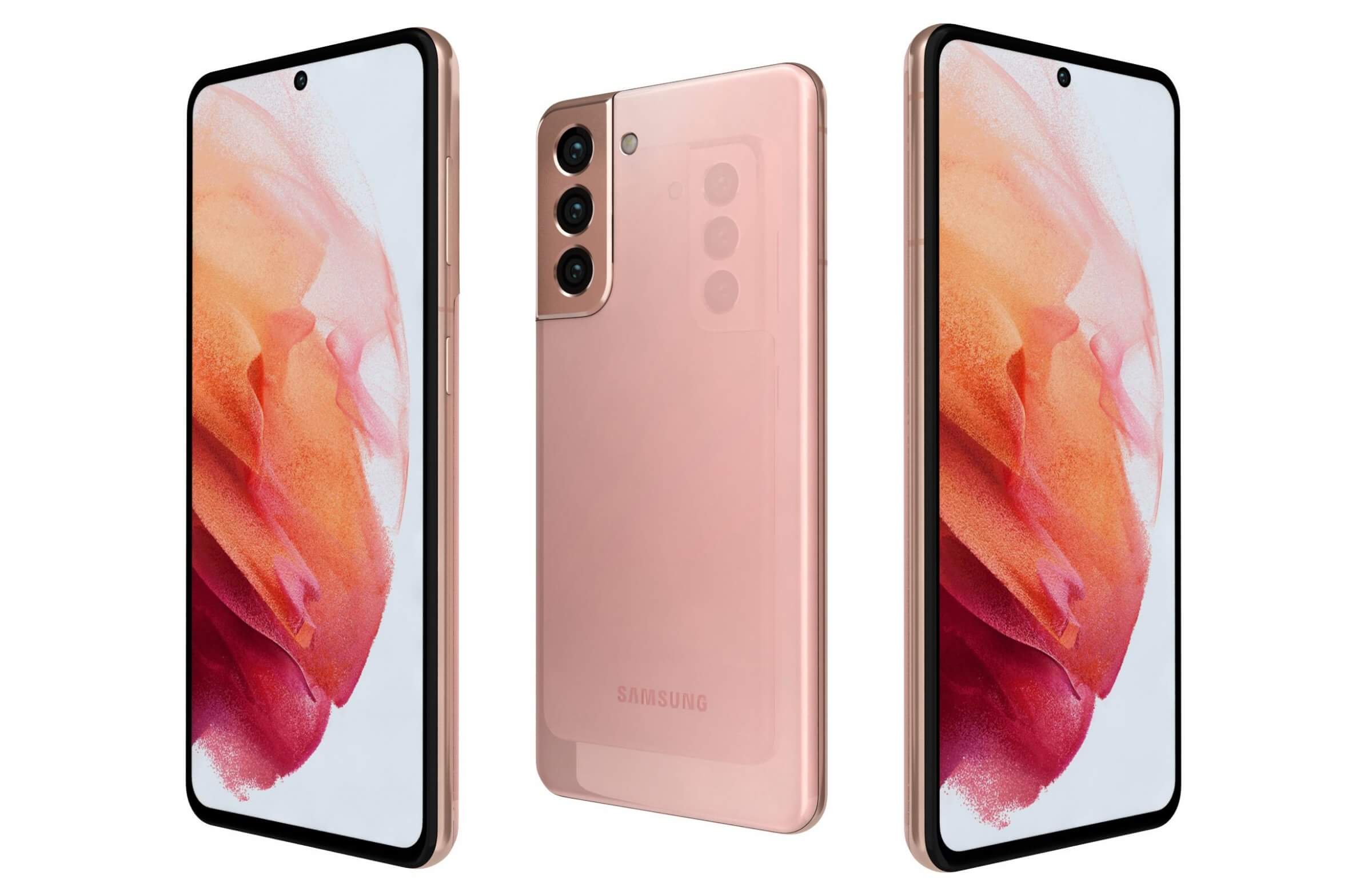 Samsung Galaxy S21 Plus 5G All Colors - 3D Model by Rever_Art