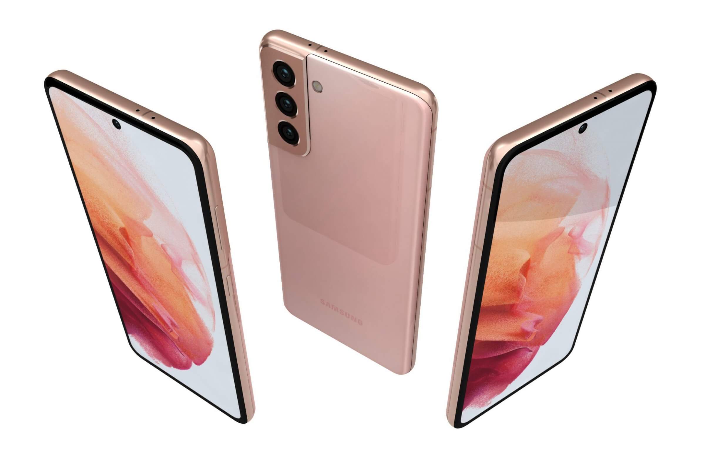 Samsung Galaxy S21 Plus 5G All Colors - 3D Model by Rever_Art