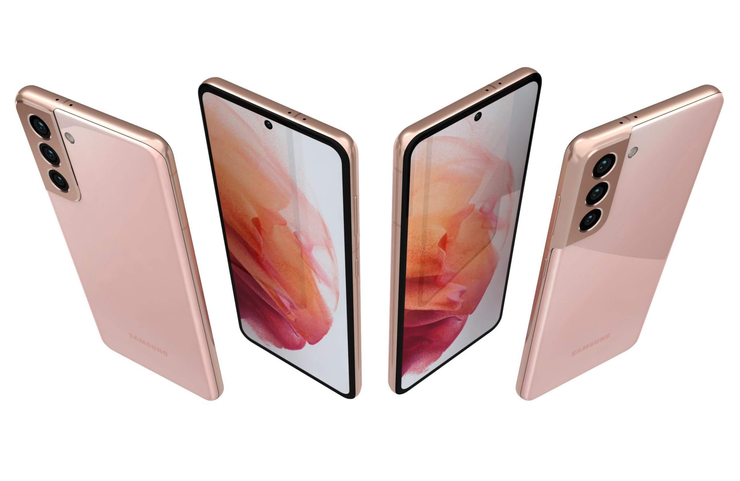 Samsung Galaxy S21 Plus 5G All Colors - 3D Model by Rever_Art