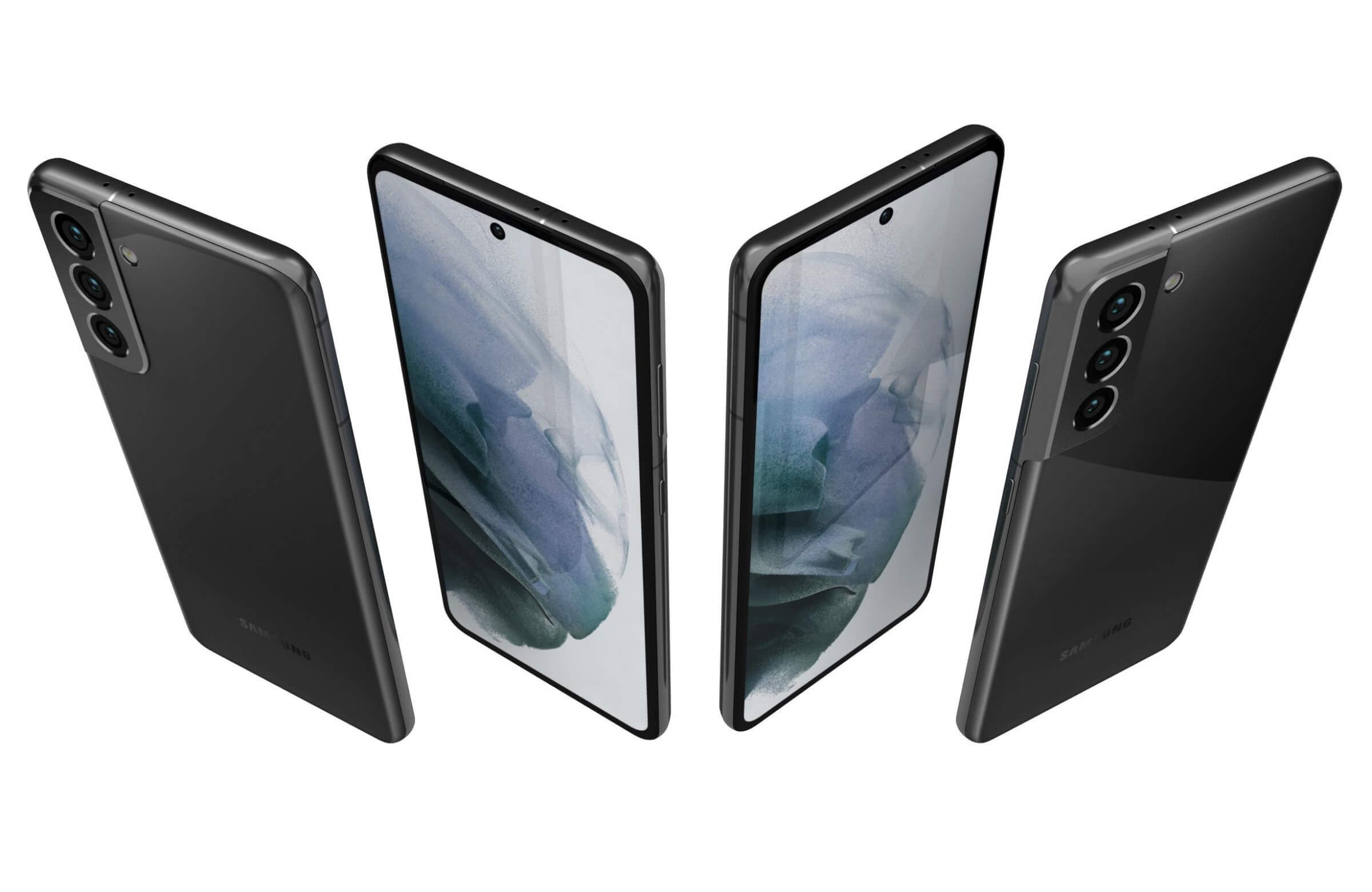 Samsung Galaxy S21 Plus 5G Phantom Black - 3D Model by Rever_Art