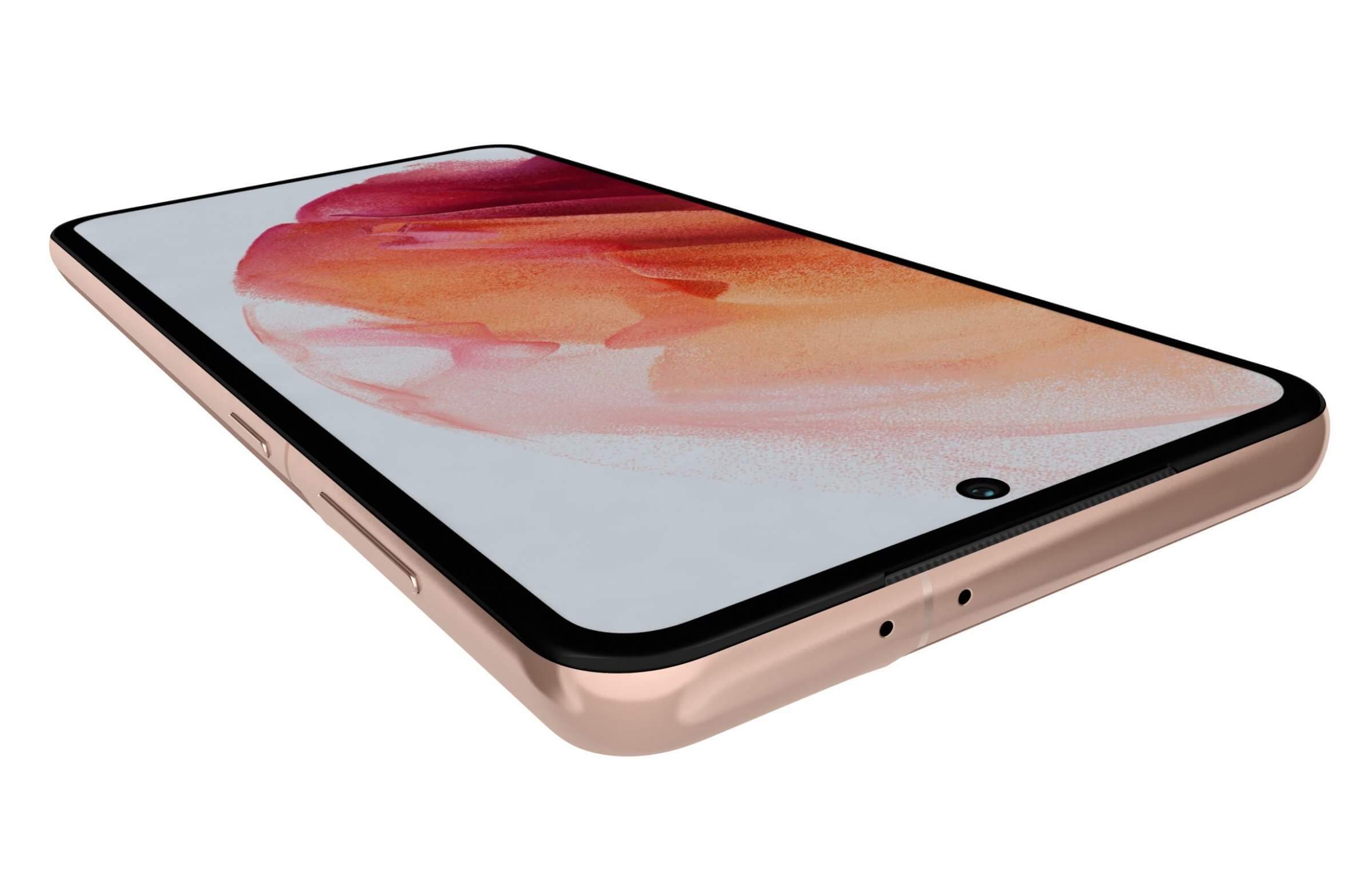 Samsung Galaxy S21 Plus 5G Phantom Gold - 3D Model by Rever_Art