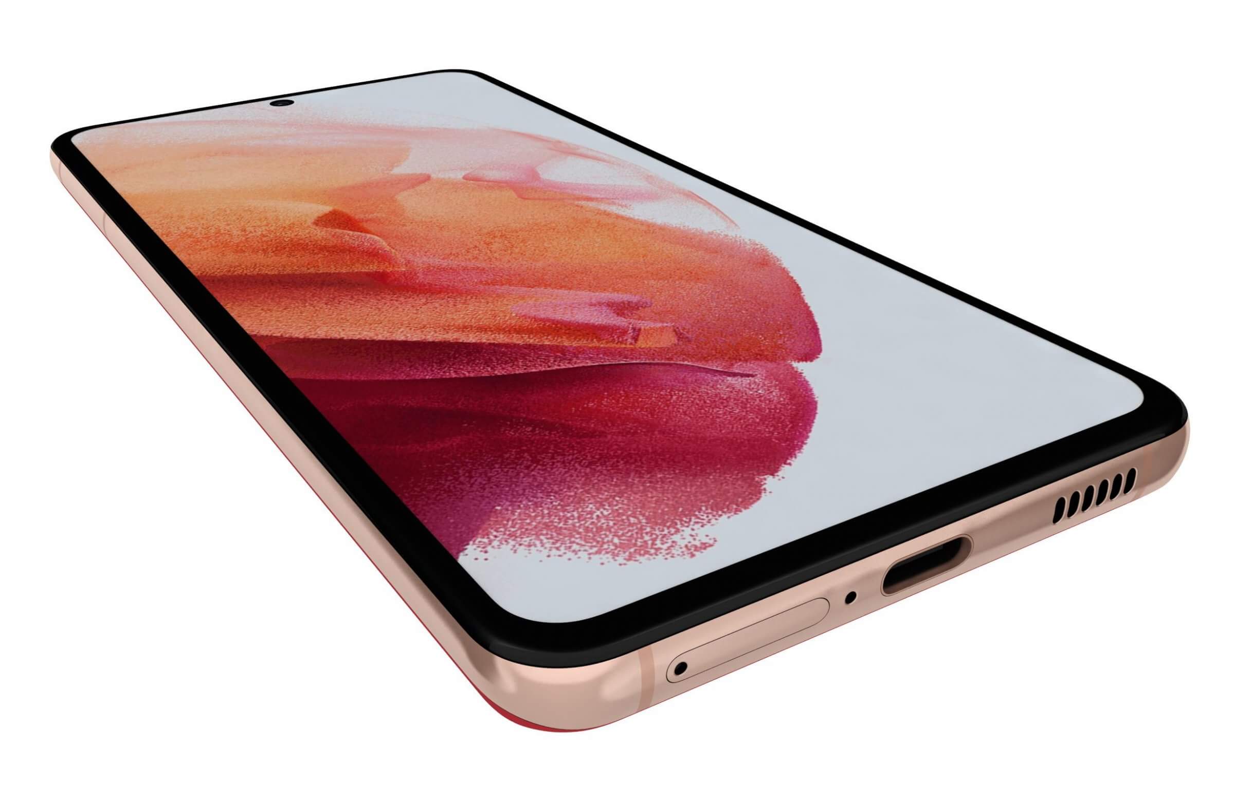 Samsung Galaxy S21 Plus 5G Phantom Red - 3D Model by Rever_Art