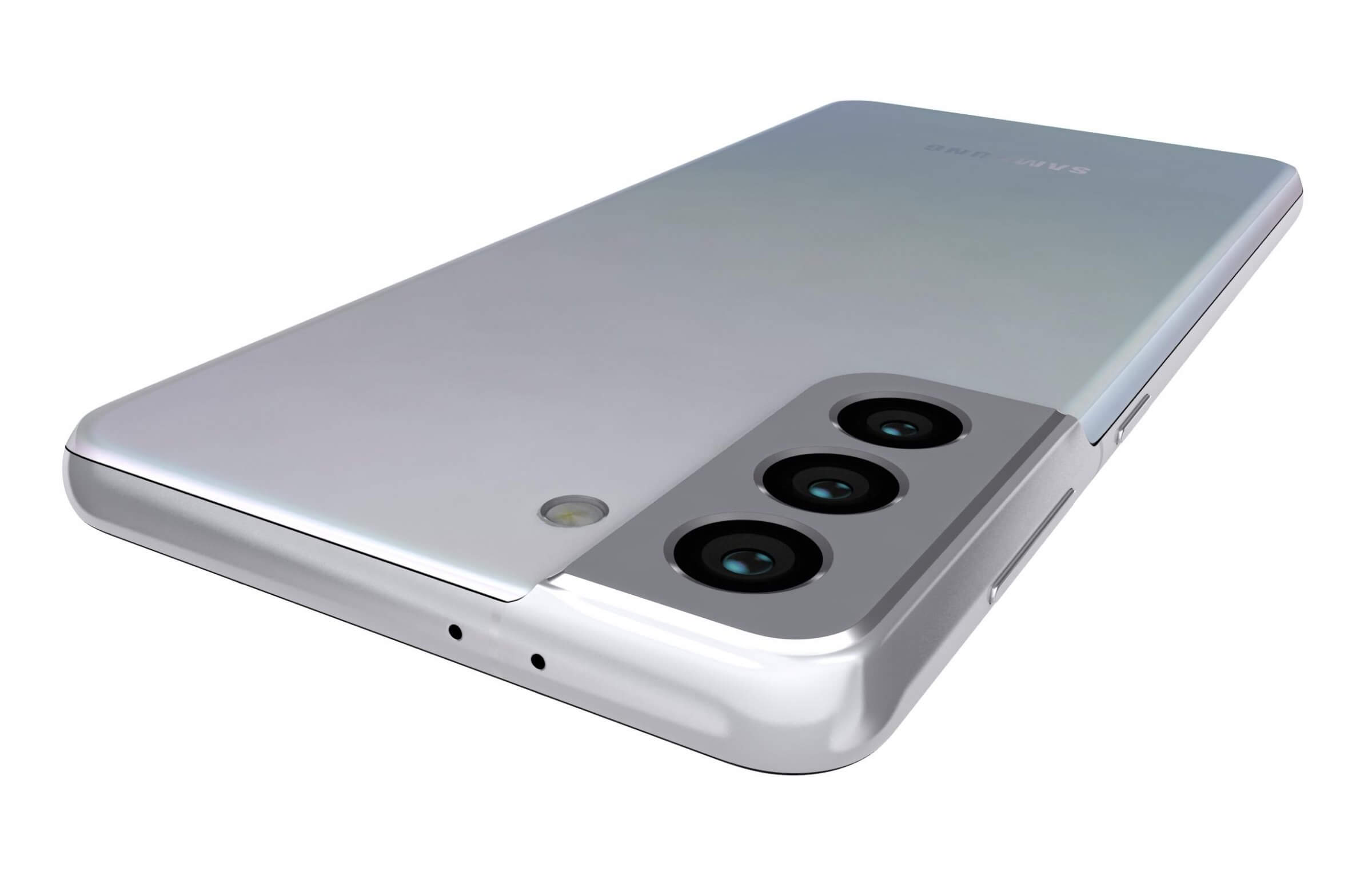 Samsung Galaxy S21 Plus 5G Phantom Silver - 3D Model by Rever_Art