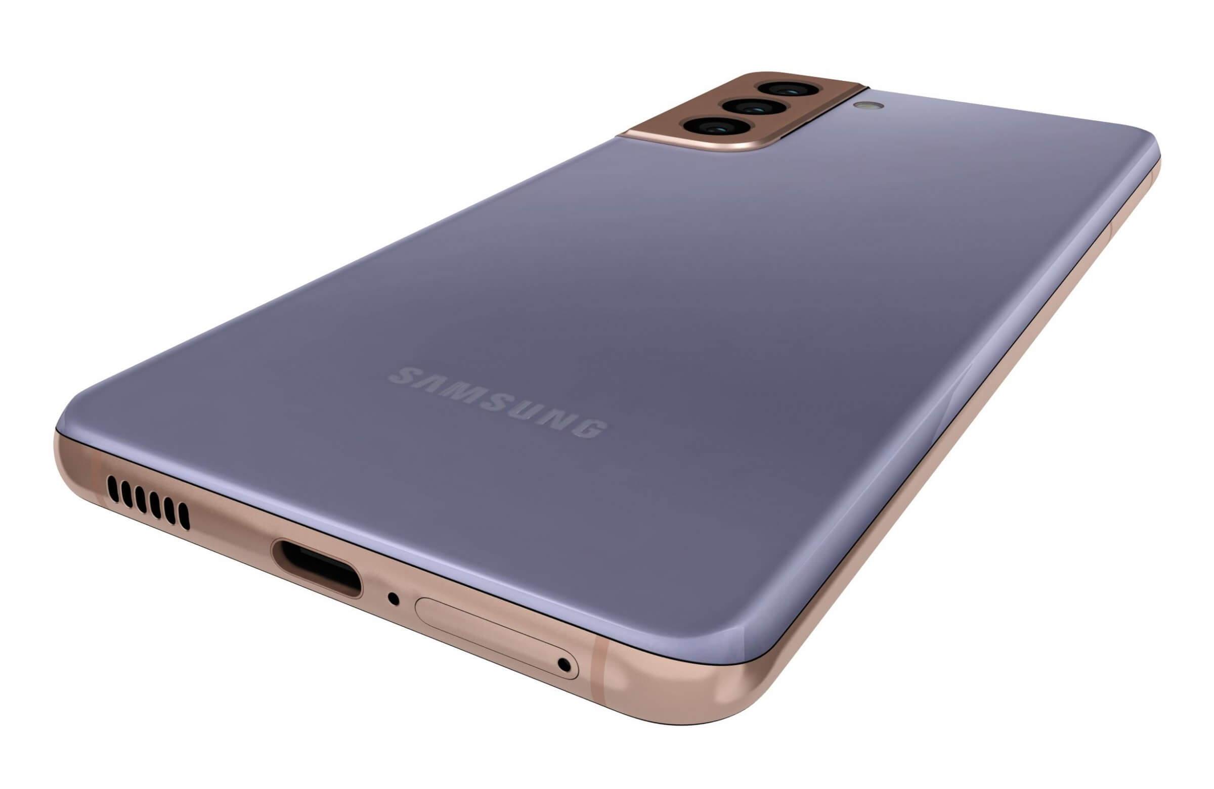 Samsung Galaxy S21 Plus 5G Phantom Violet - 3D Model by Rever_Art