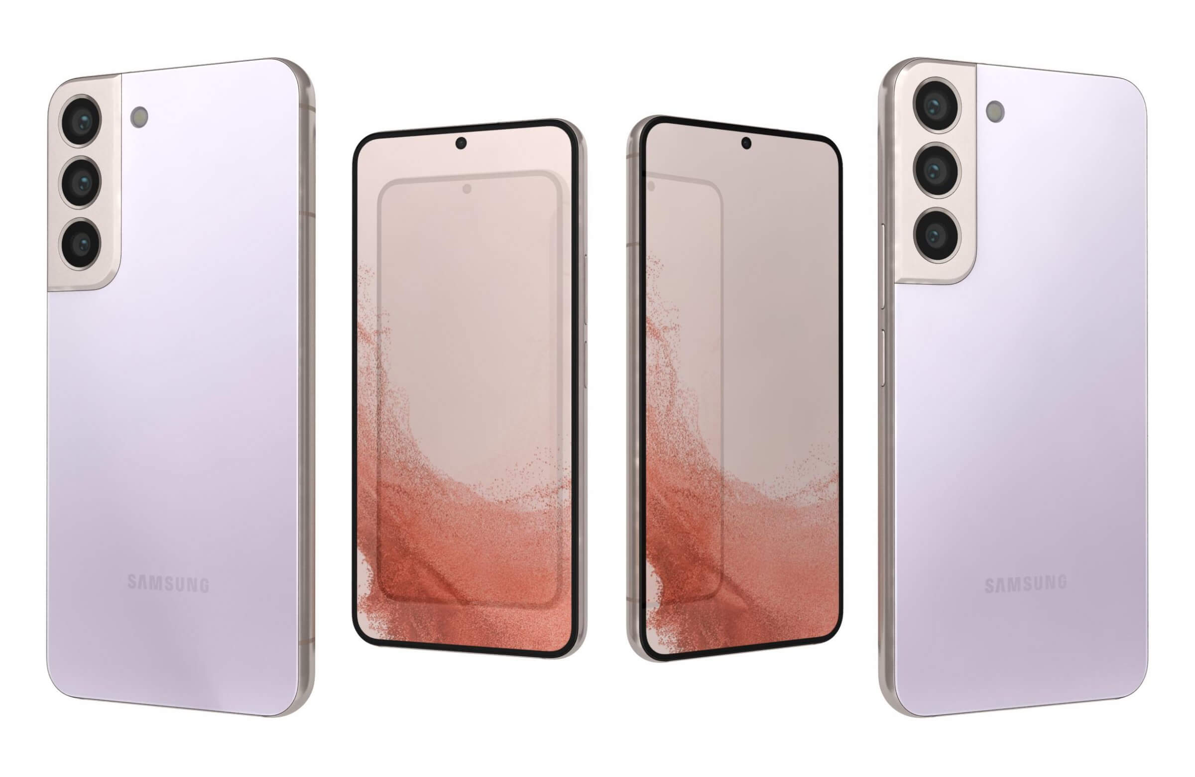 Samsung Galaxy S22 All Colors - 3D Model by Rever_Art