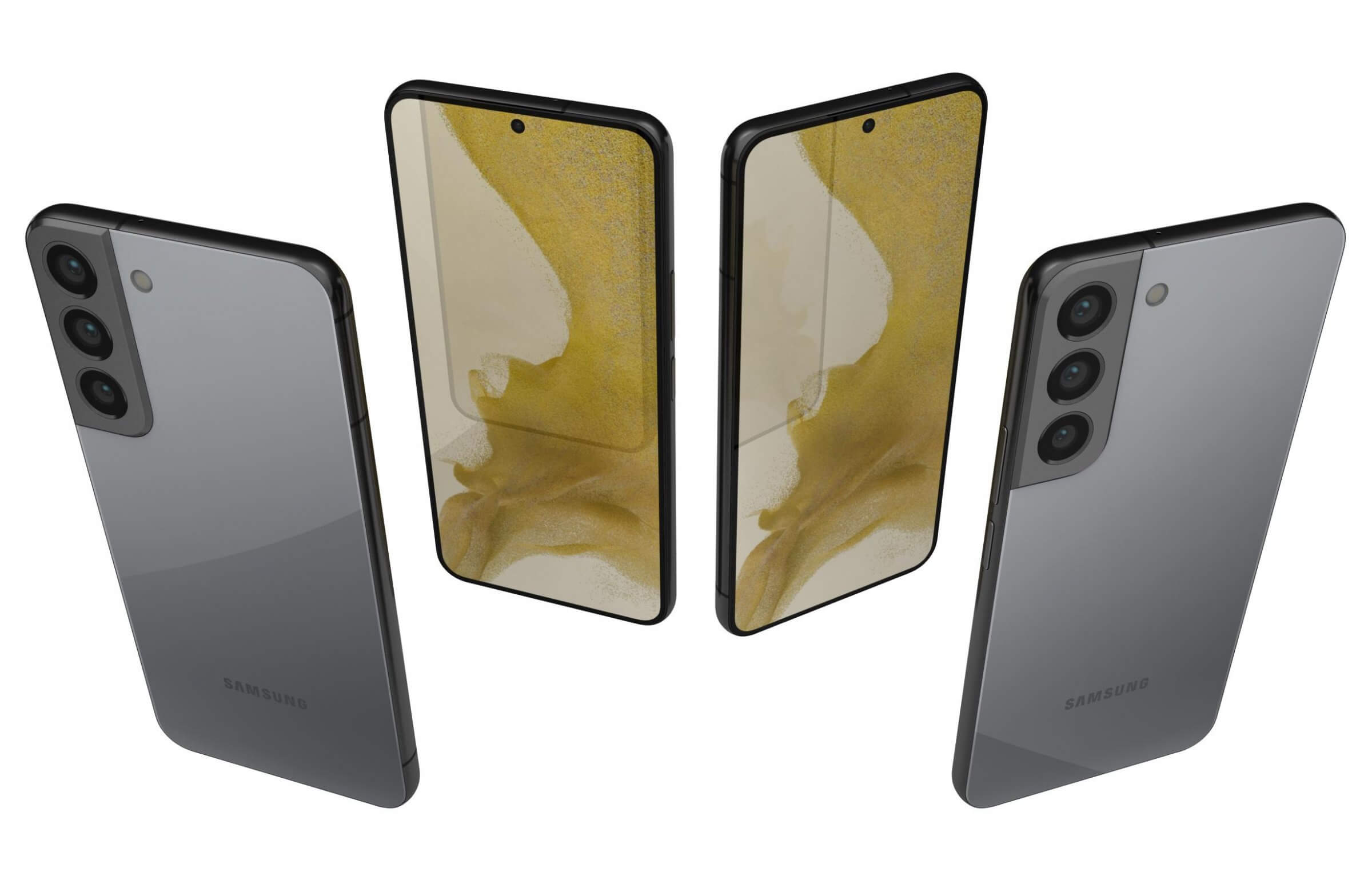 Samsung Galaxy S22 All Colors - 3D Model by Rever_Art