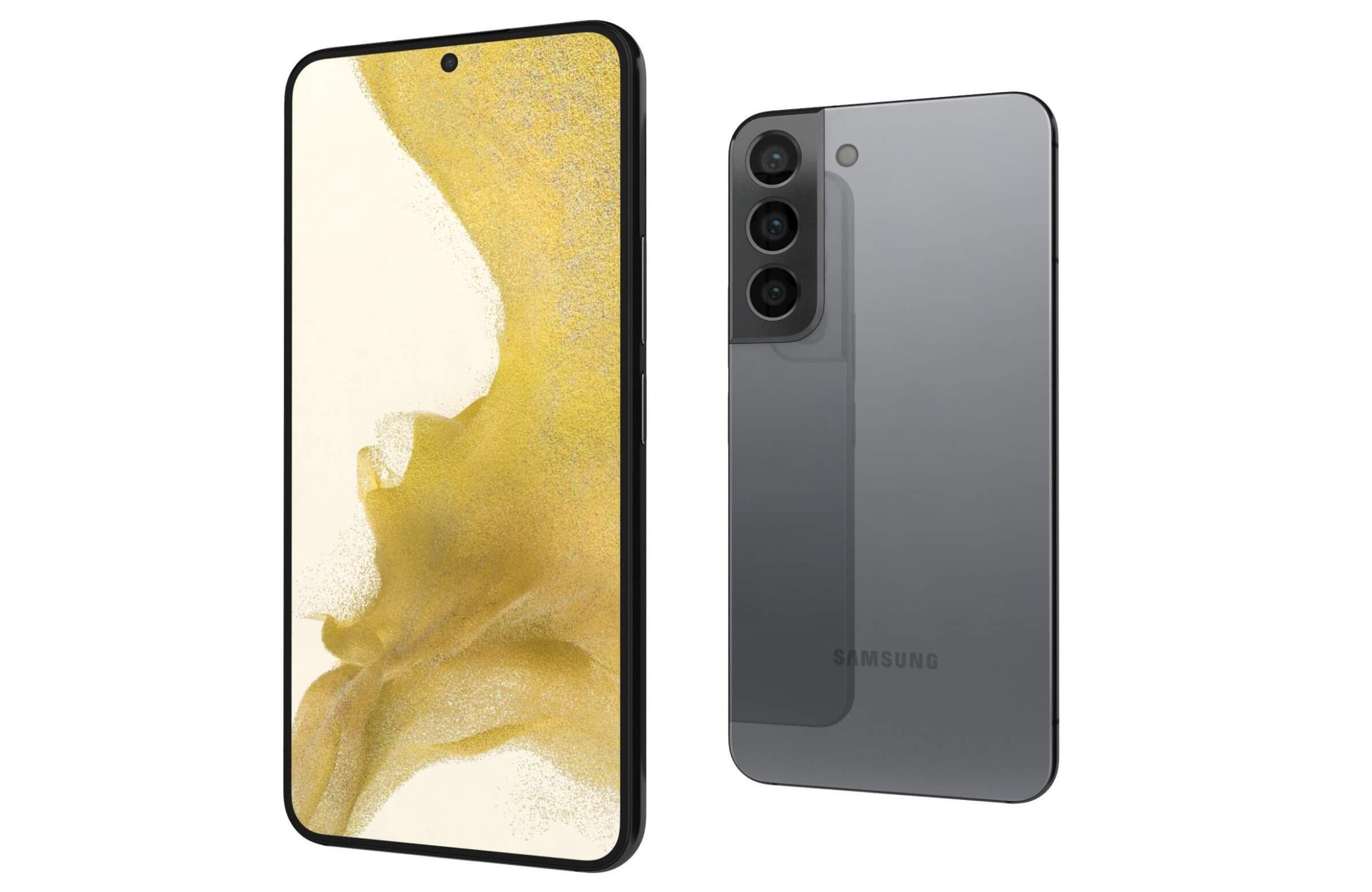 Samsung Galaxy S22 Graphite - 3D Model by Rever_Art