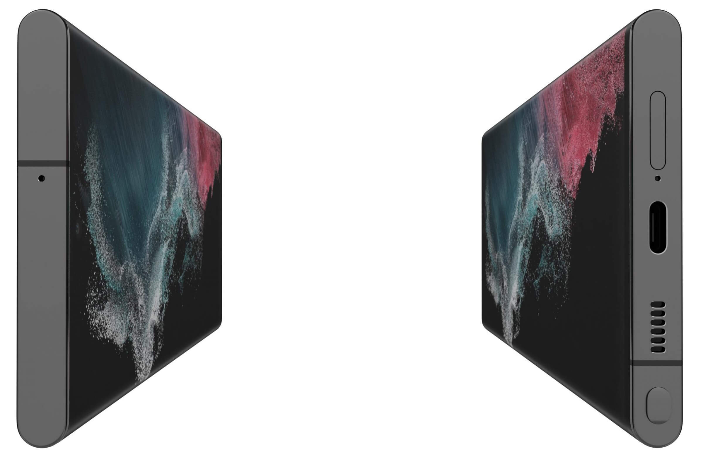 Samsung Galaxy S22 Ultra Graphite - 3D Model by Rever_Art