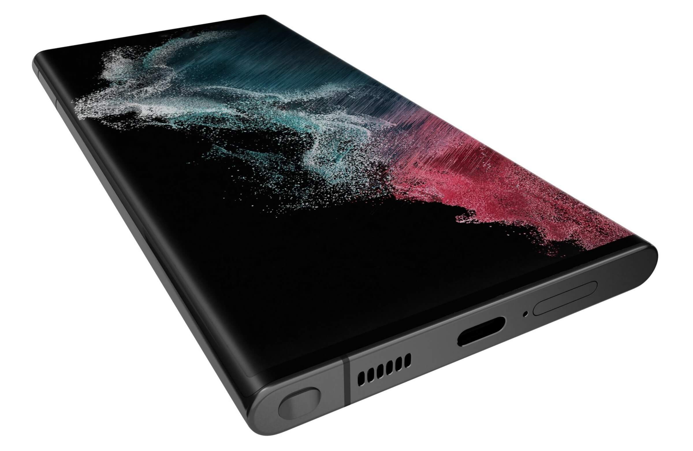 Samsung Galaxy S22 Ultra Graphite - 3D Model by Rever_Art