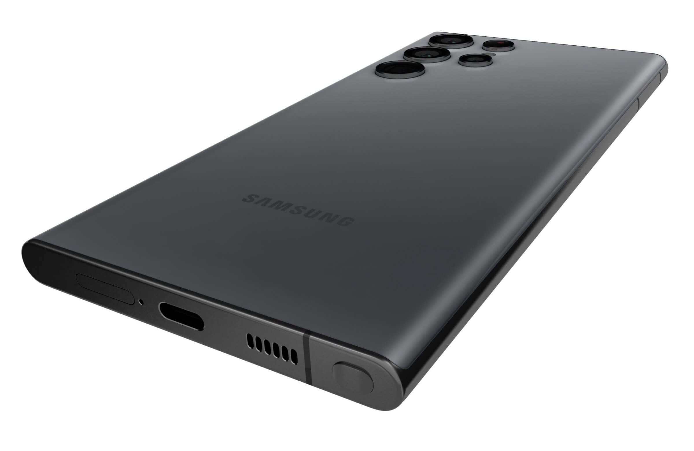 Samsung Galaxy S22 Ultra Graphite - 3D Model by Rever_Art