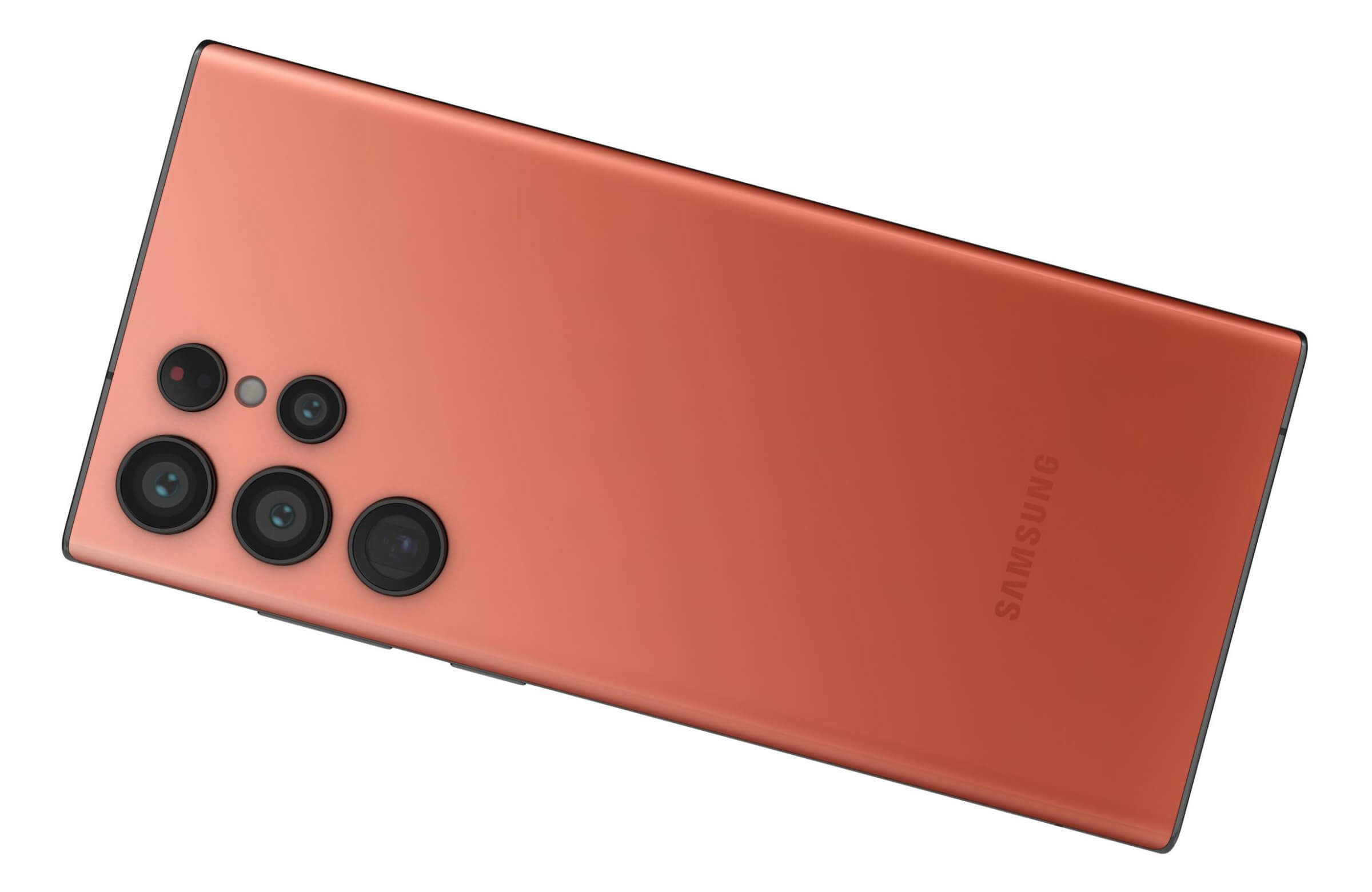 Samsung Galaxy S22 Ultra Red - 3D Model by Rever_Art