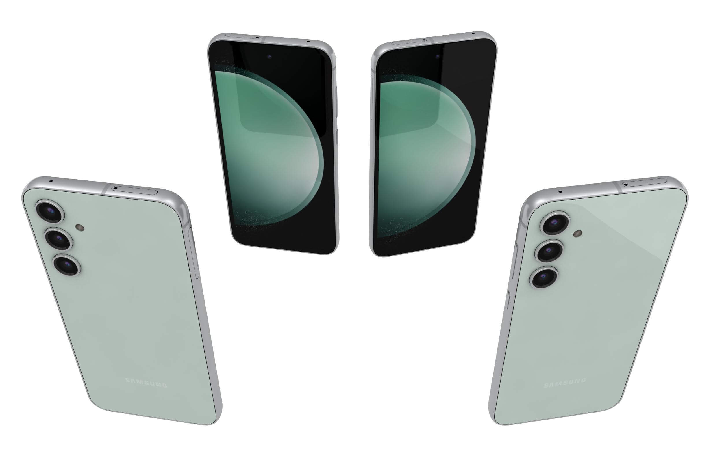 Samsung Galaxy S23 FE Mint - 3D Model by Rever_Art