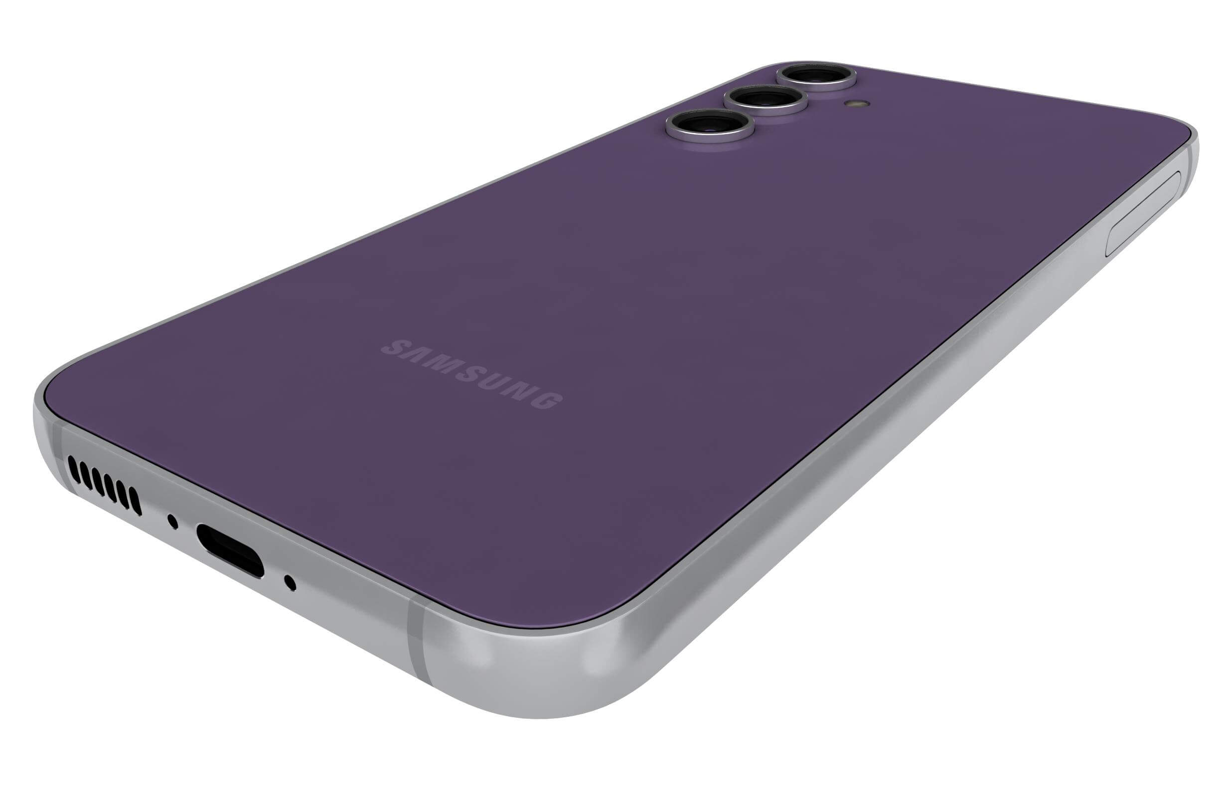 Samsung Galaxy S23 FE Purple - 3D Model by Rever_Art
