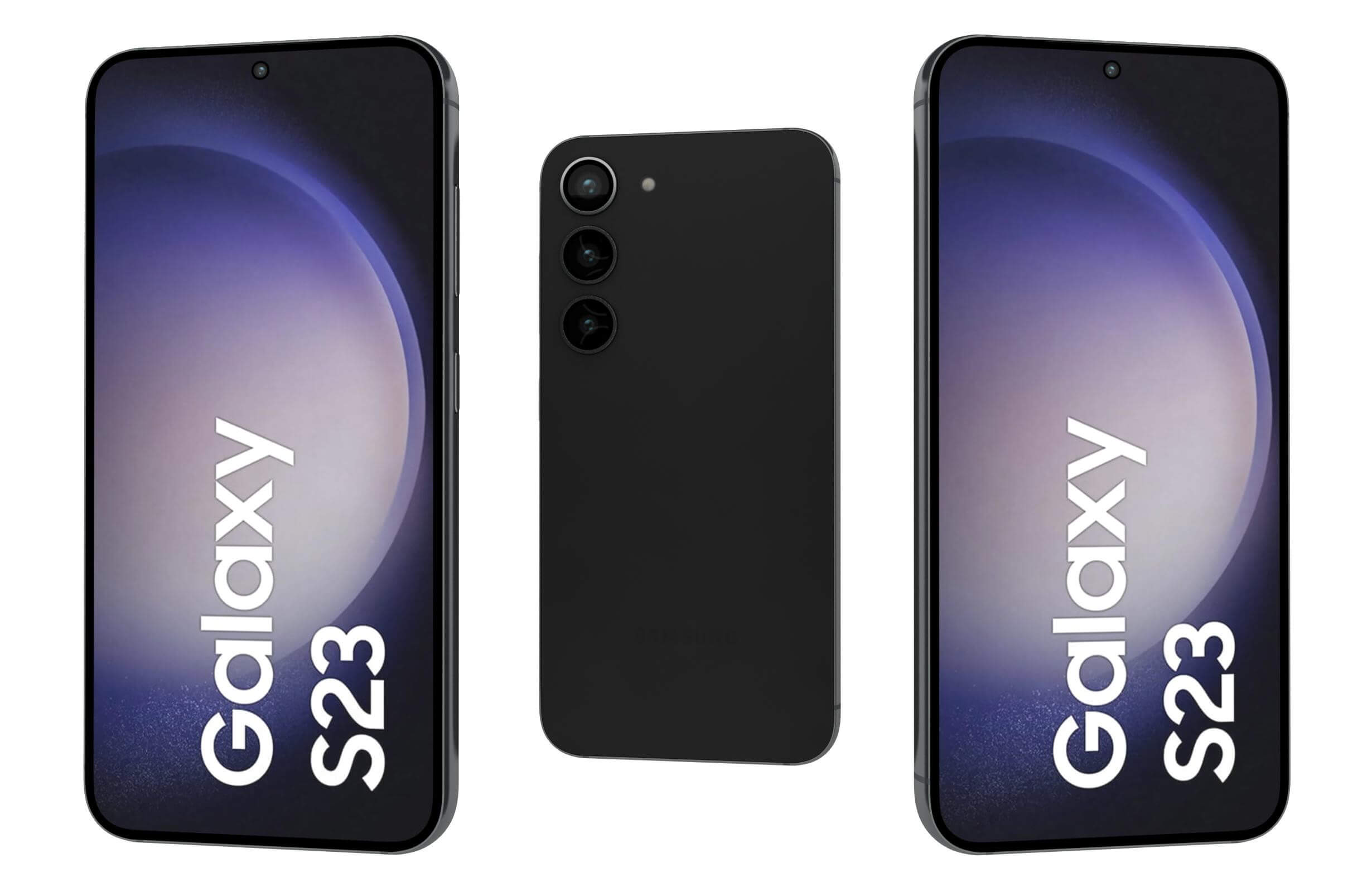 Samsung Galaxy S23 Gray - 3D Model by Rever_Art