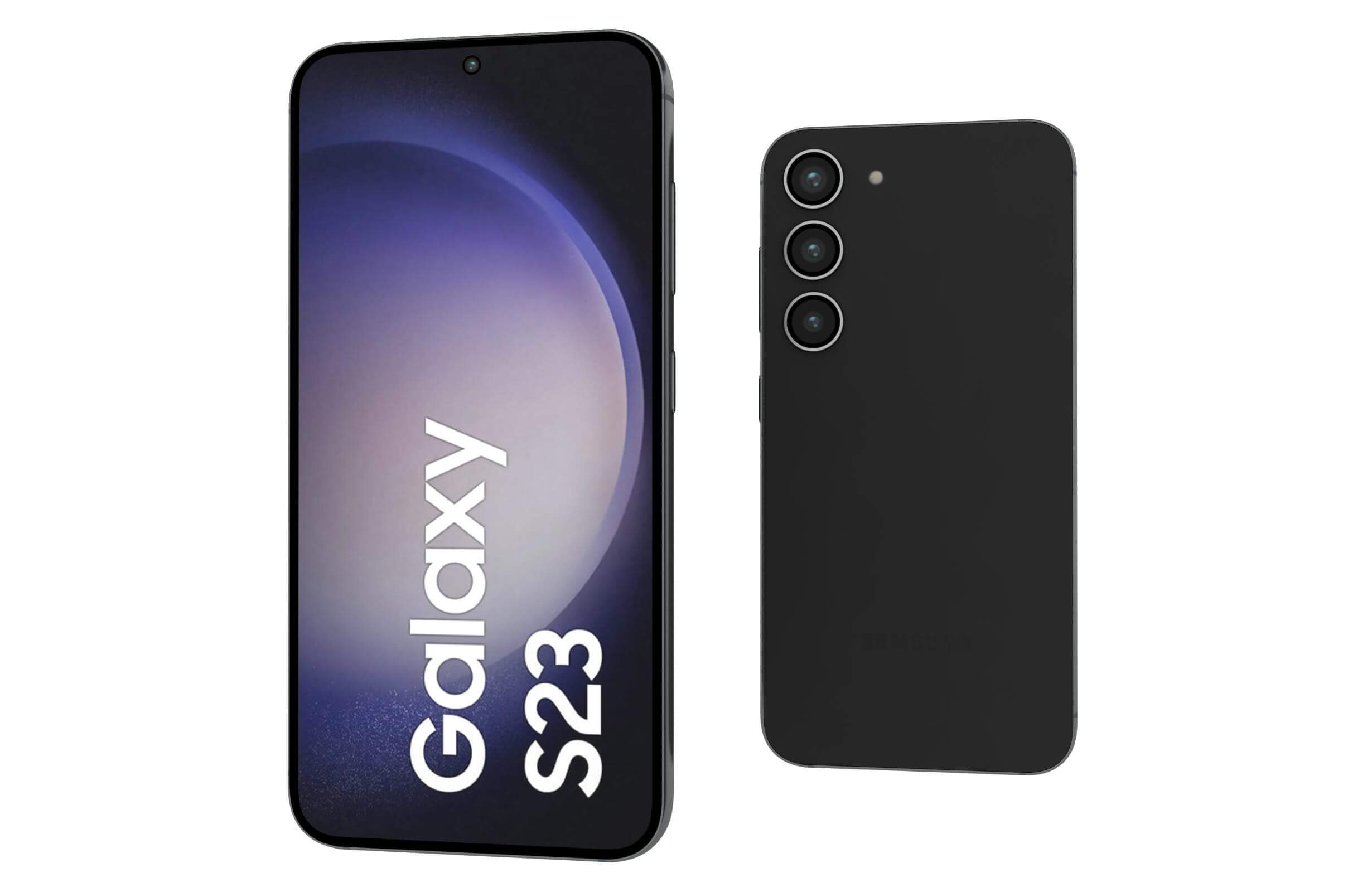 Samsung Galaxy S23 Gray - 3D Model by Rever_Art