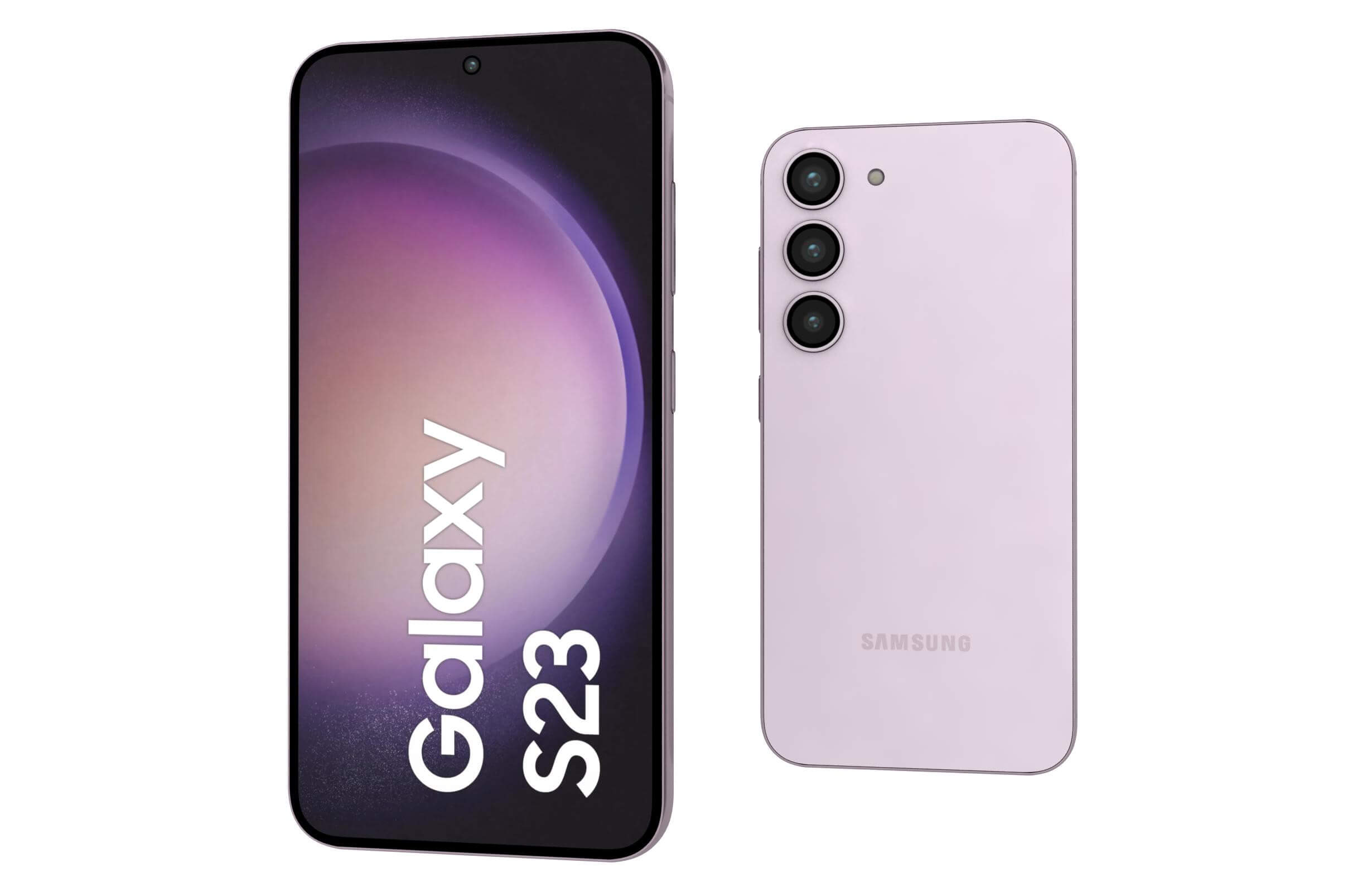 Samsung Galaxy S23 Pink - 3D Model by Rever_Art