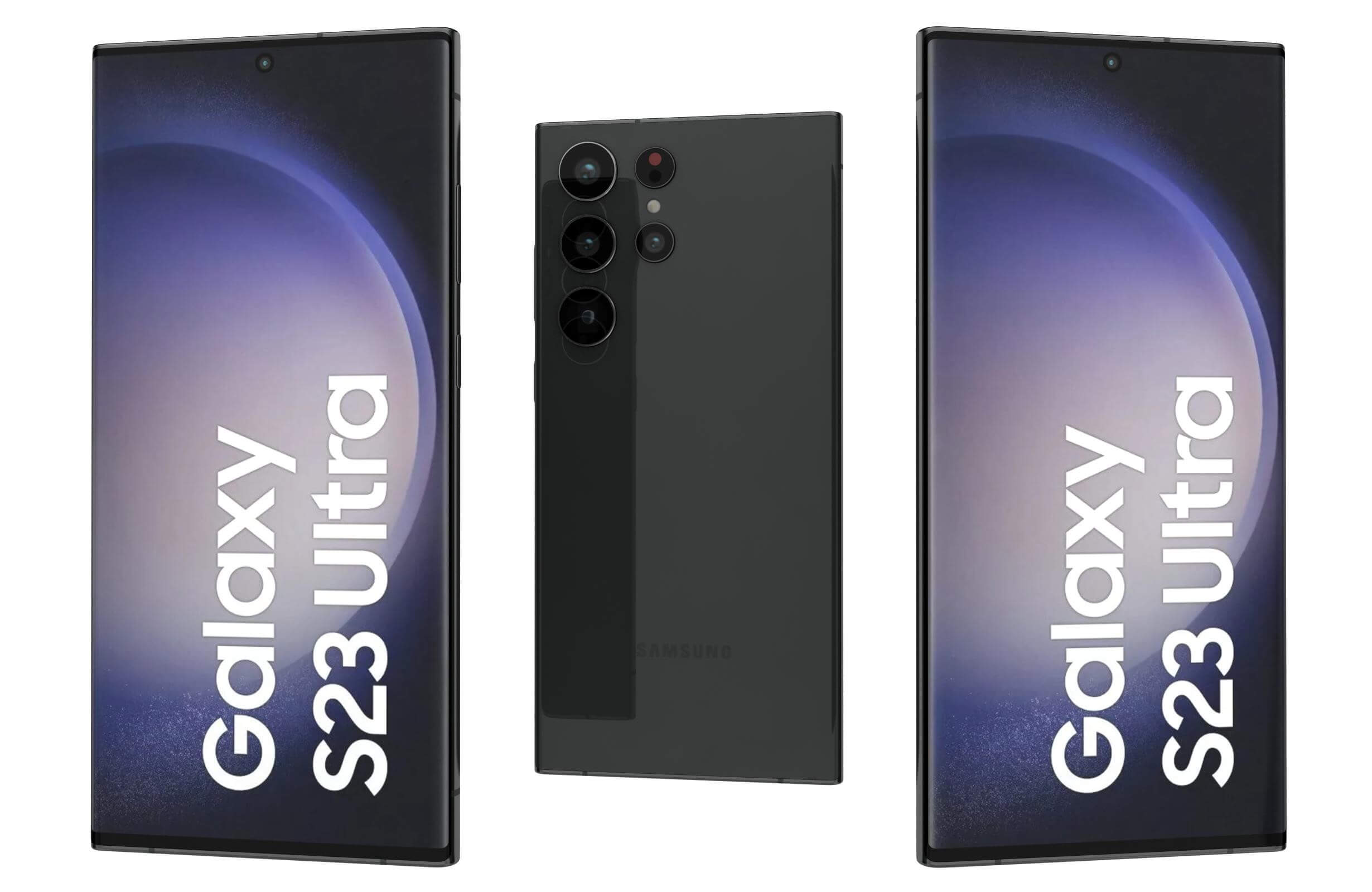 Samsung Galaxy S23 Ultra Gray - 3D Model by Rever_Art