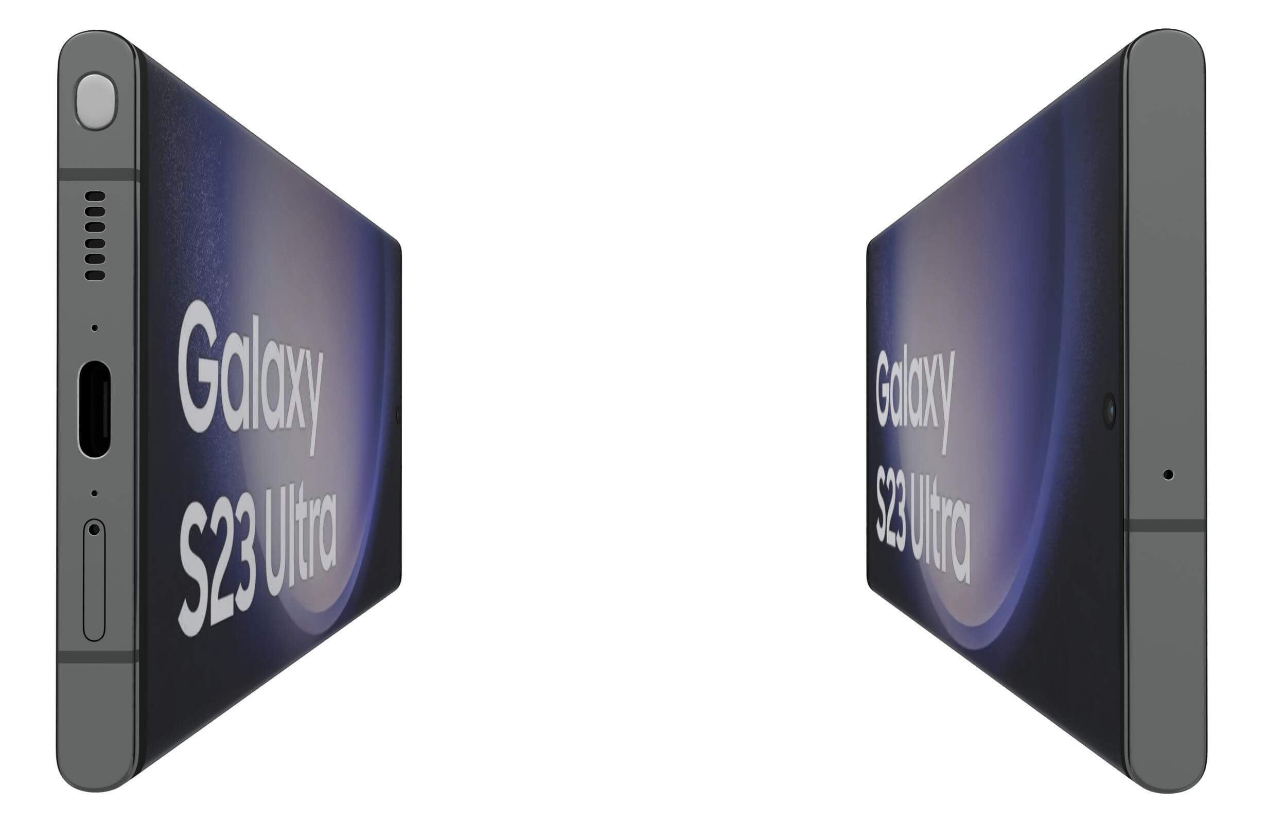 Samsung Galaxy S23 Ultra Gray - 3D Model by Rever_Art