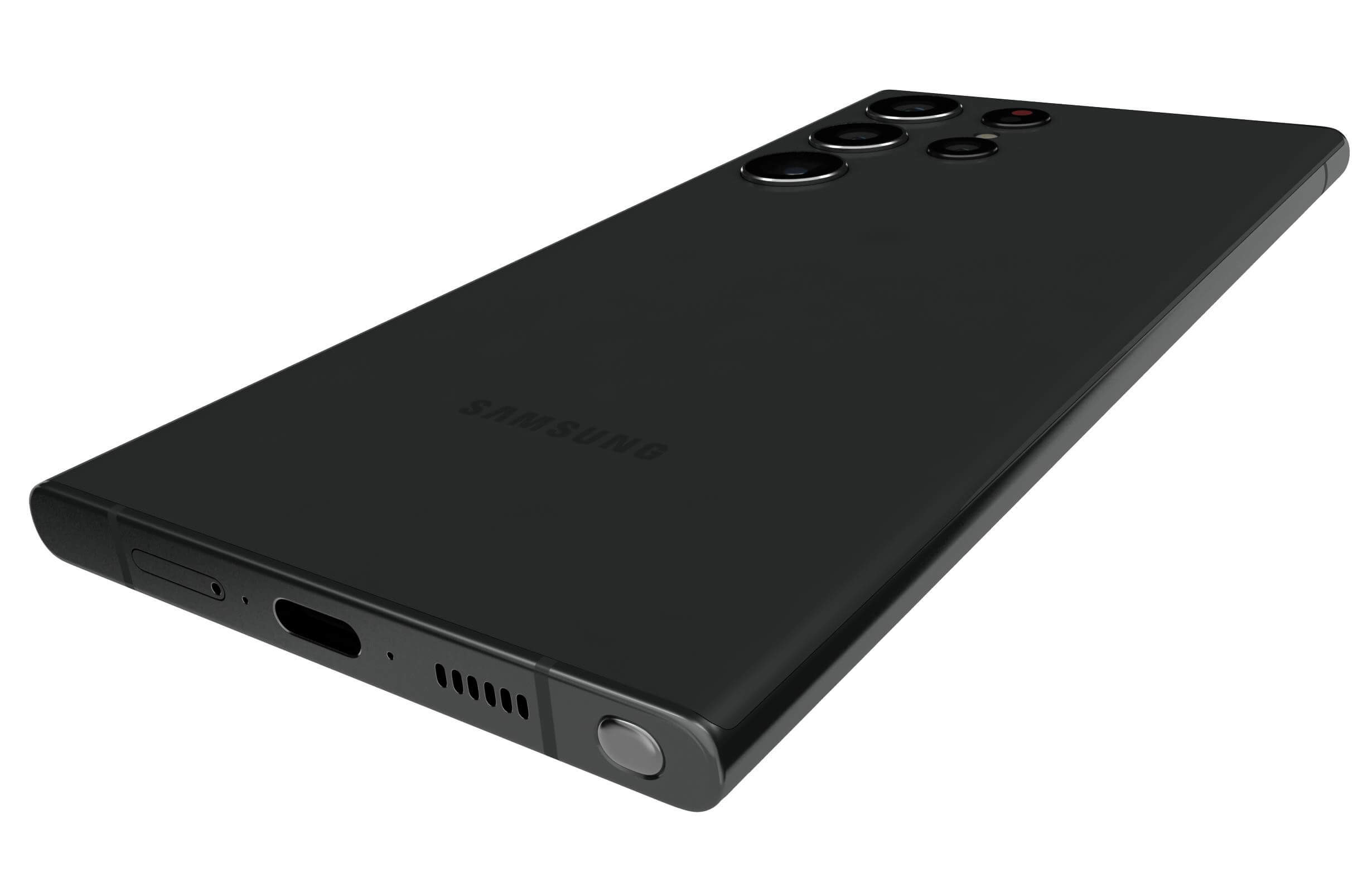 Samsung Galaxy S23 Ultra Gray - 3D Model by Rever_Art