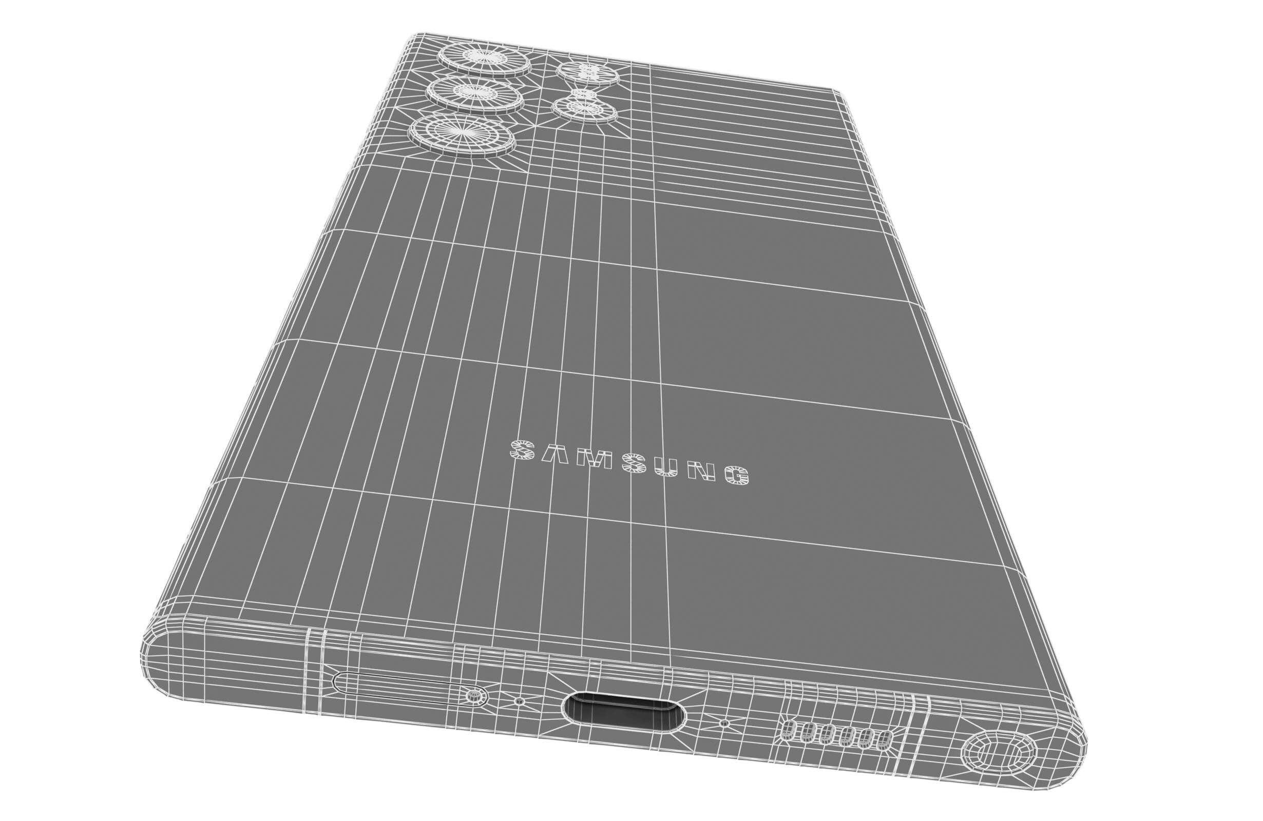 Samsung Galaxy S23 Ultra Gray - 3D Model by Rever_Art