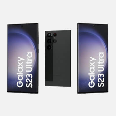 Samsung Galaxy S23 Ultra Gray - 3D Model by Rever_Art