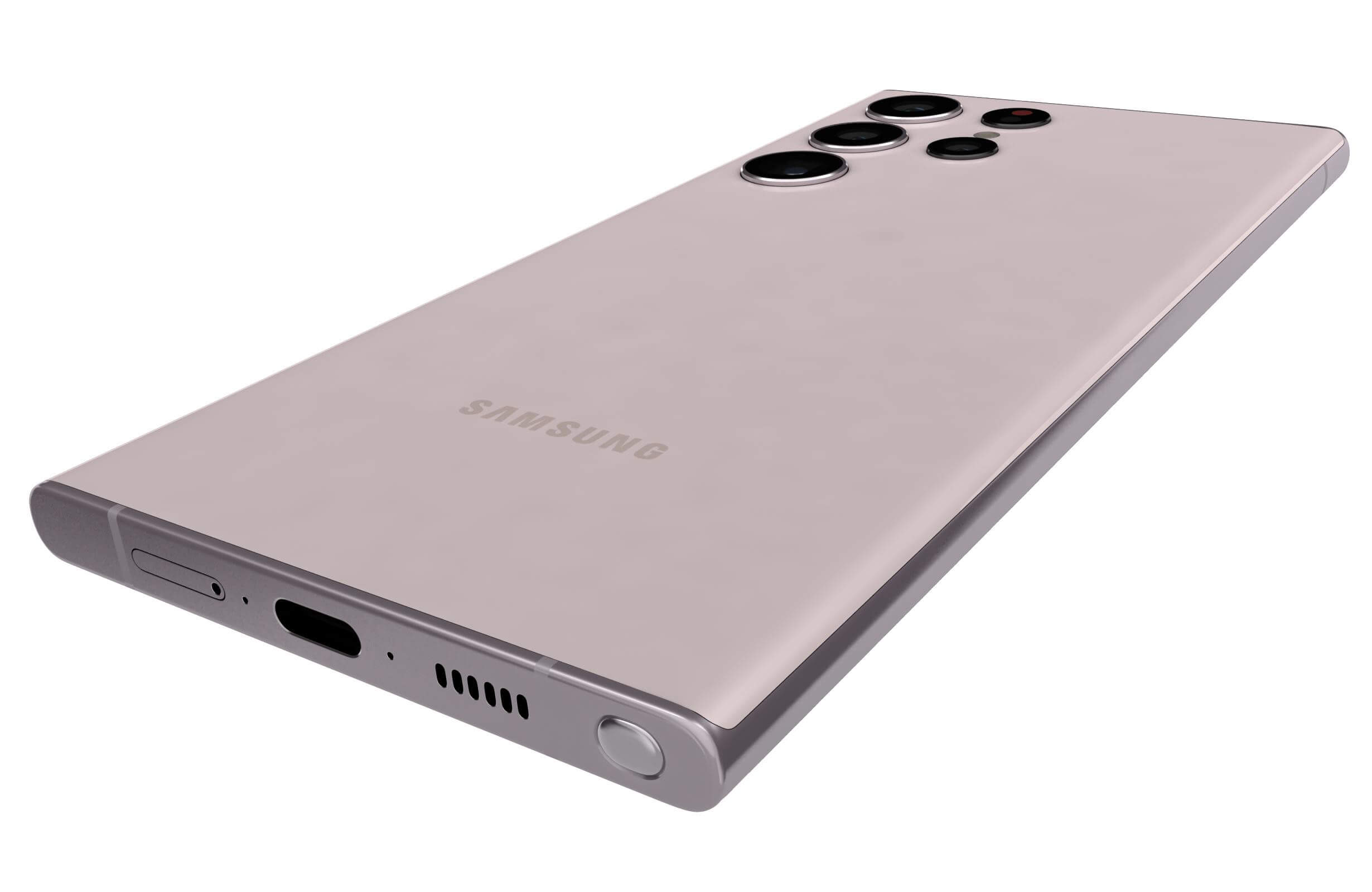 Samsung Galaxy S23 Ultra Pink - 3D Model by Rever_Art