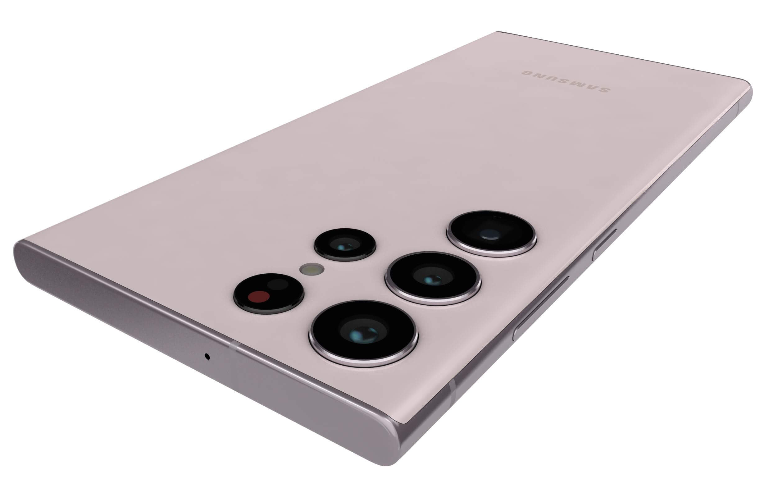 Samsung Galaxy S23 Ultra Pink - 3D Model by Rever_Art