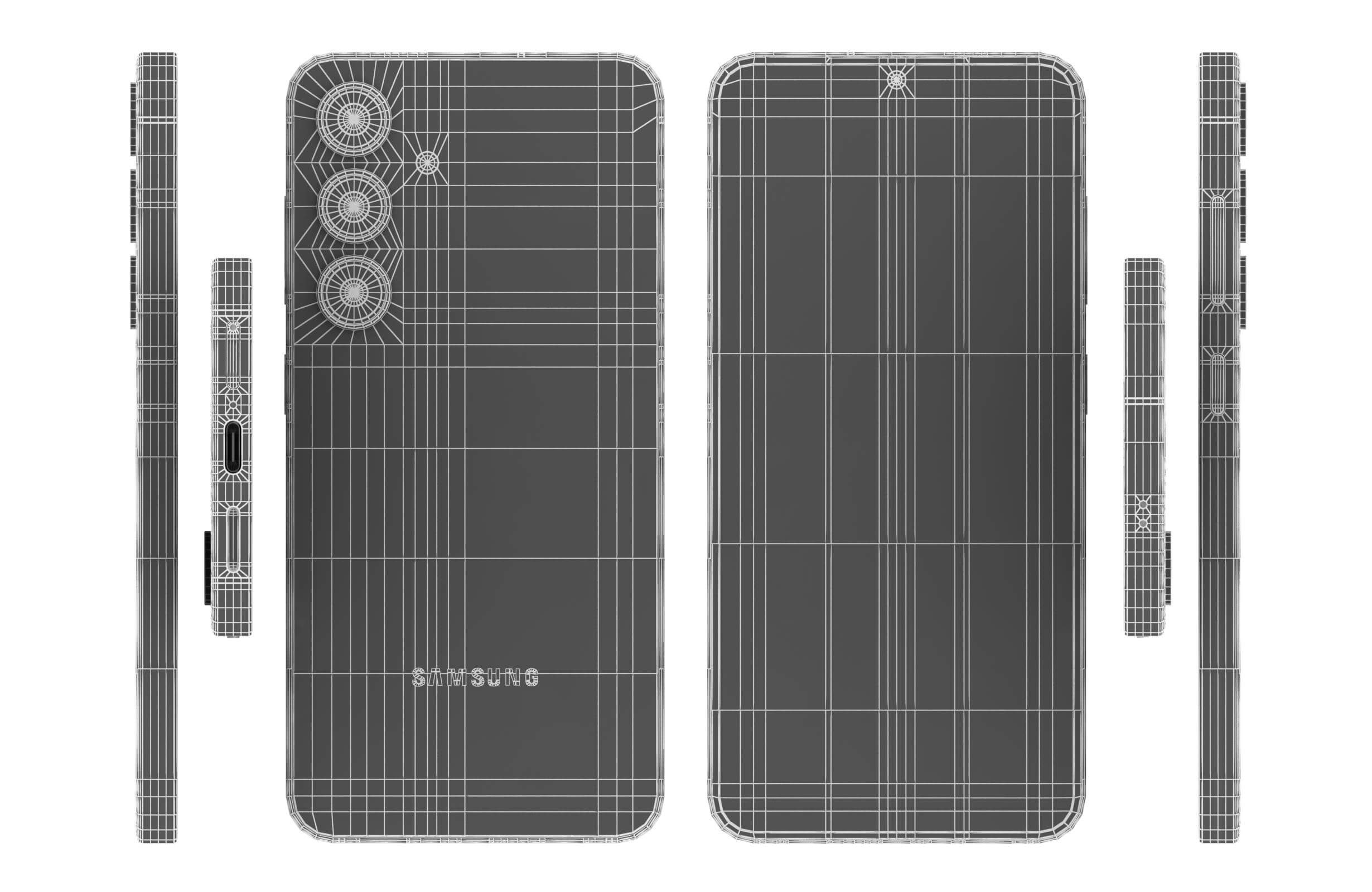 Samsung Galaxy S24 All Colors - 3D Model by Rever_Art