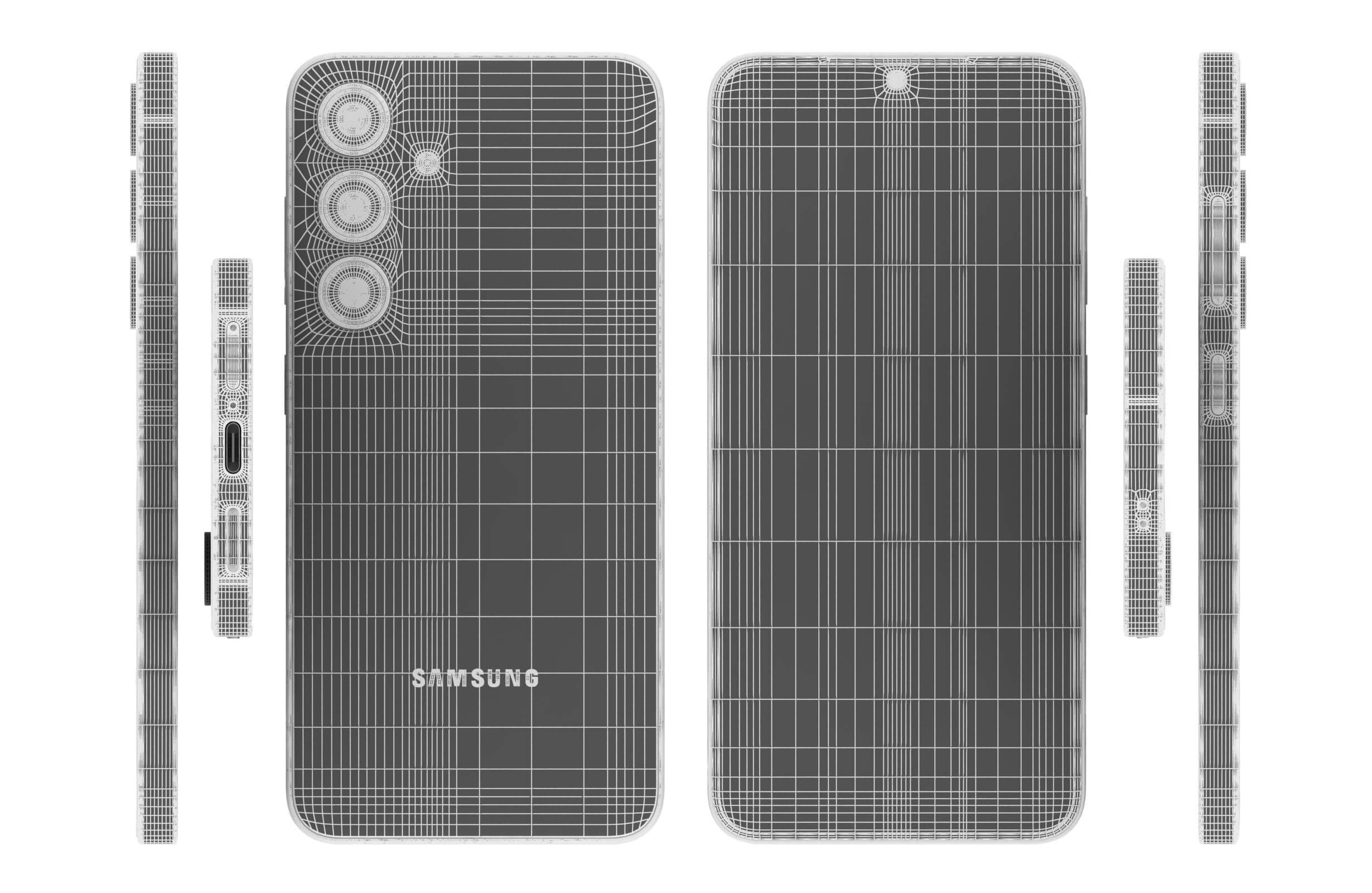 Samsung Galaxy S24 All Colors - 3D Model by Rever_Art