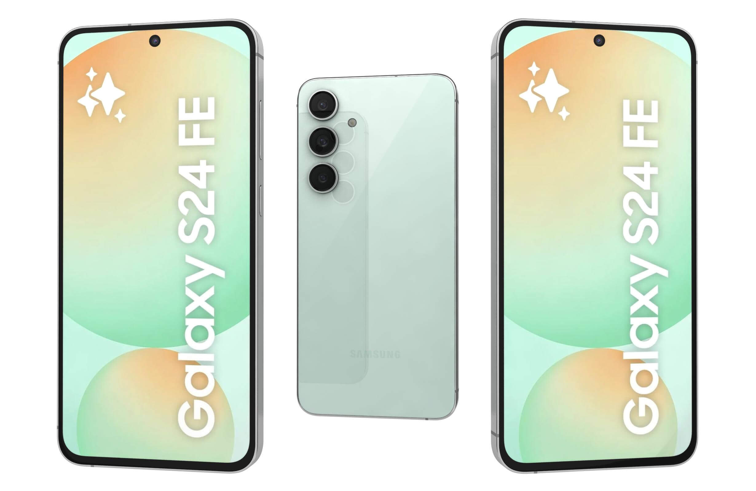 Samsung Galaxy S24 FE All Colors - 3D Model by Rever_Art