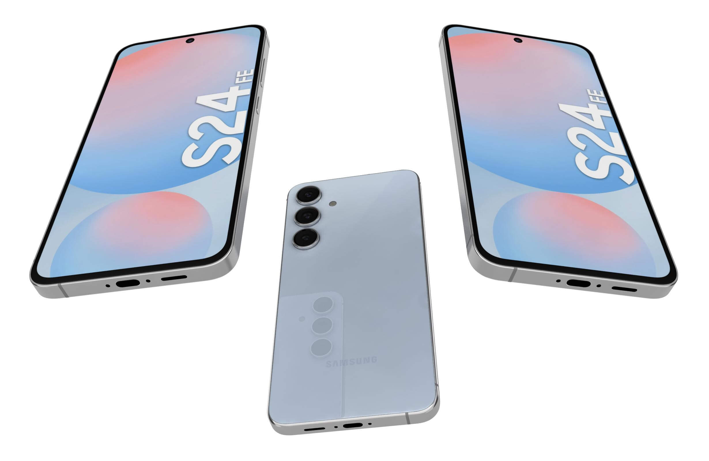 Samsung Galaxy S24 FE All Colors - 3D Model by Rever_Art