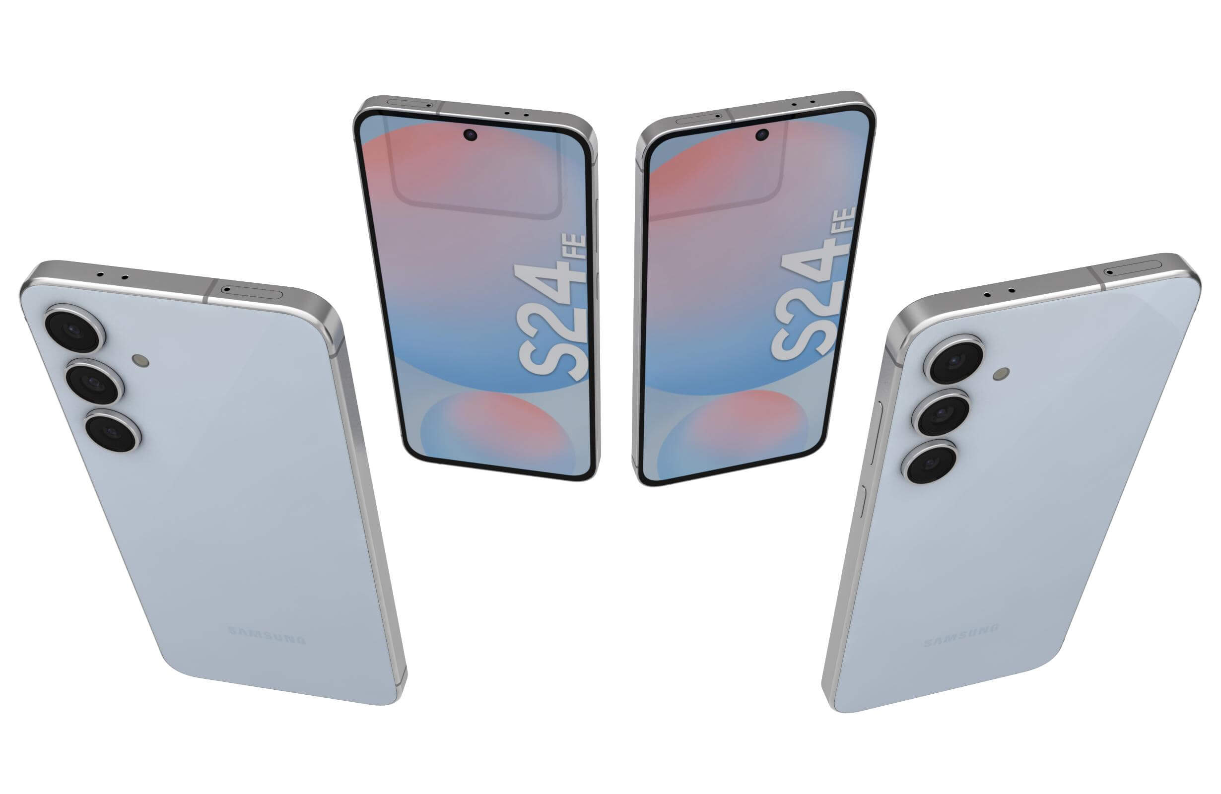 Samsung Galaxy S24 FE All Colors - 3D Model by Rever_Art