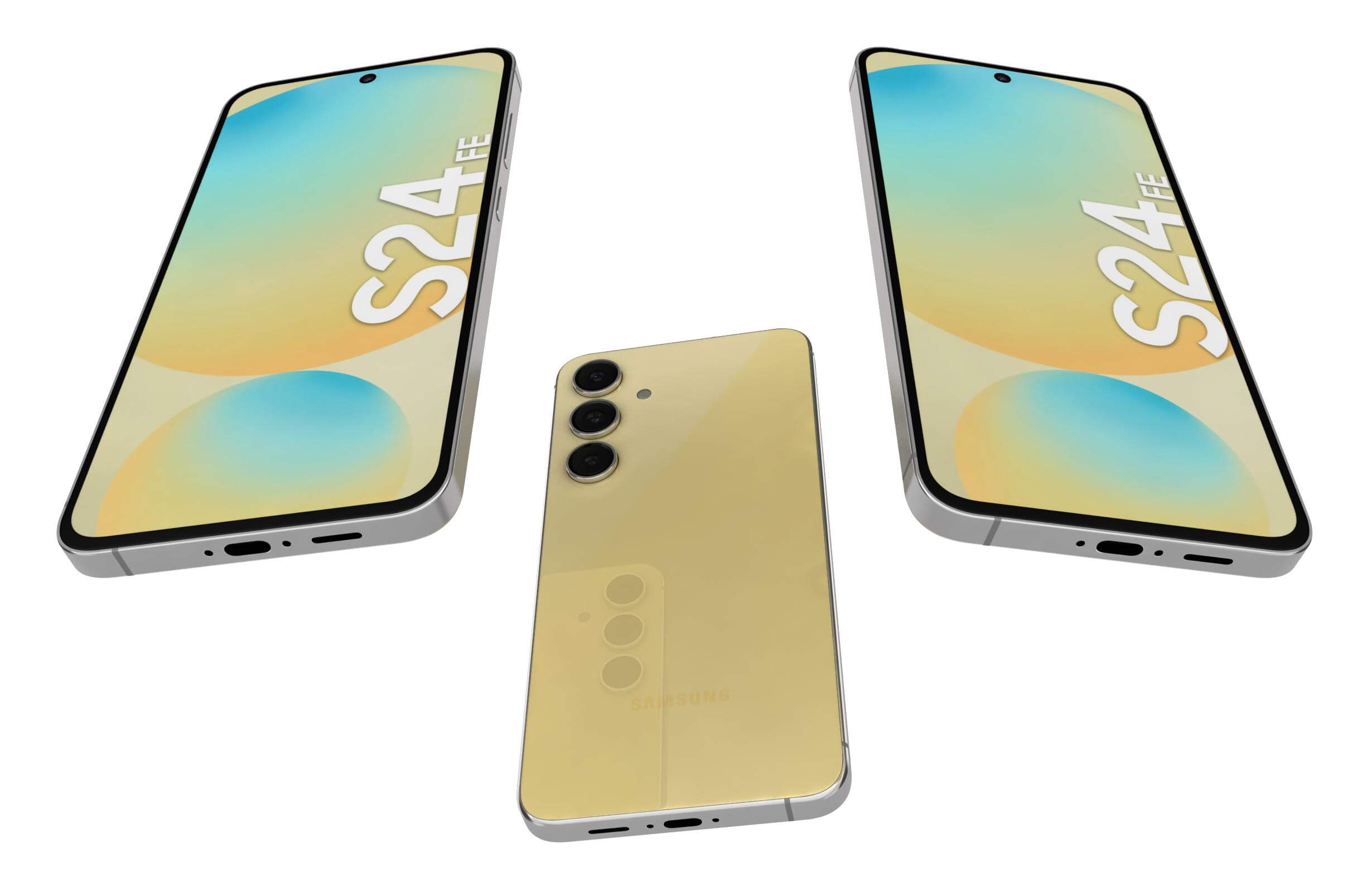 Samsung Galaxy S24 FE All Colors - 3D Model by Rever_Art